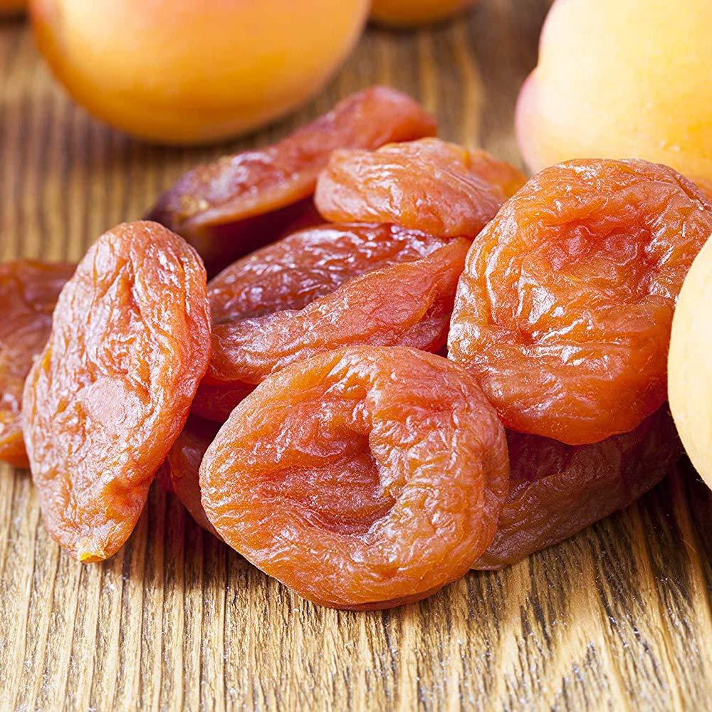 Anna and Sarah Organic Dried Apricots 2lbs - Resealable Bag | Premium ...