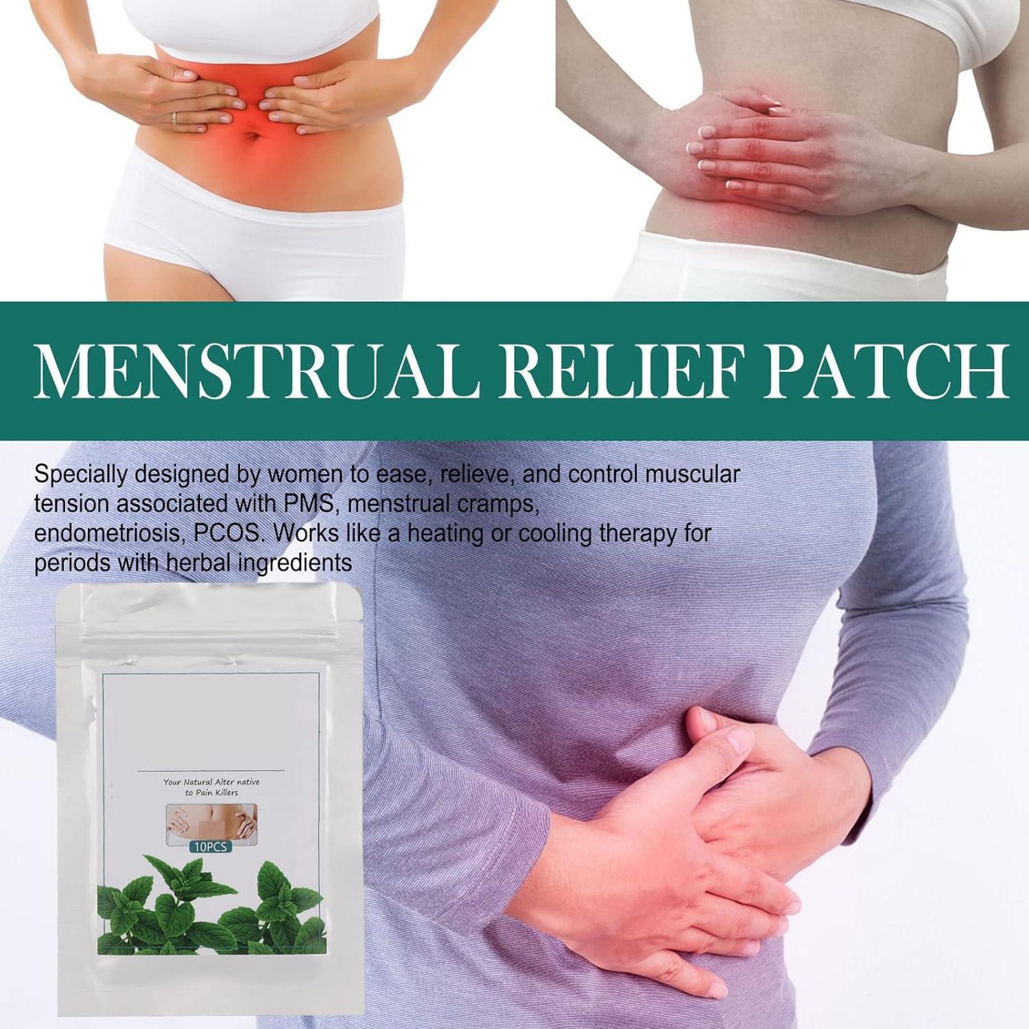 Effective Menstrual Pain Relief Heat Patches - 12-Hour Warming Uterus ...