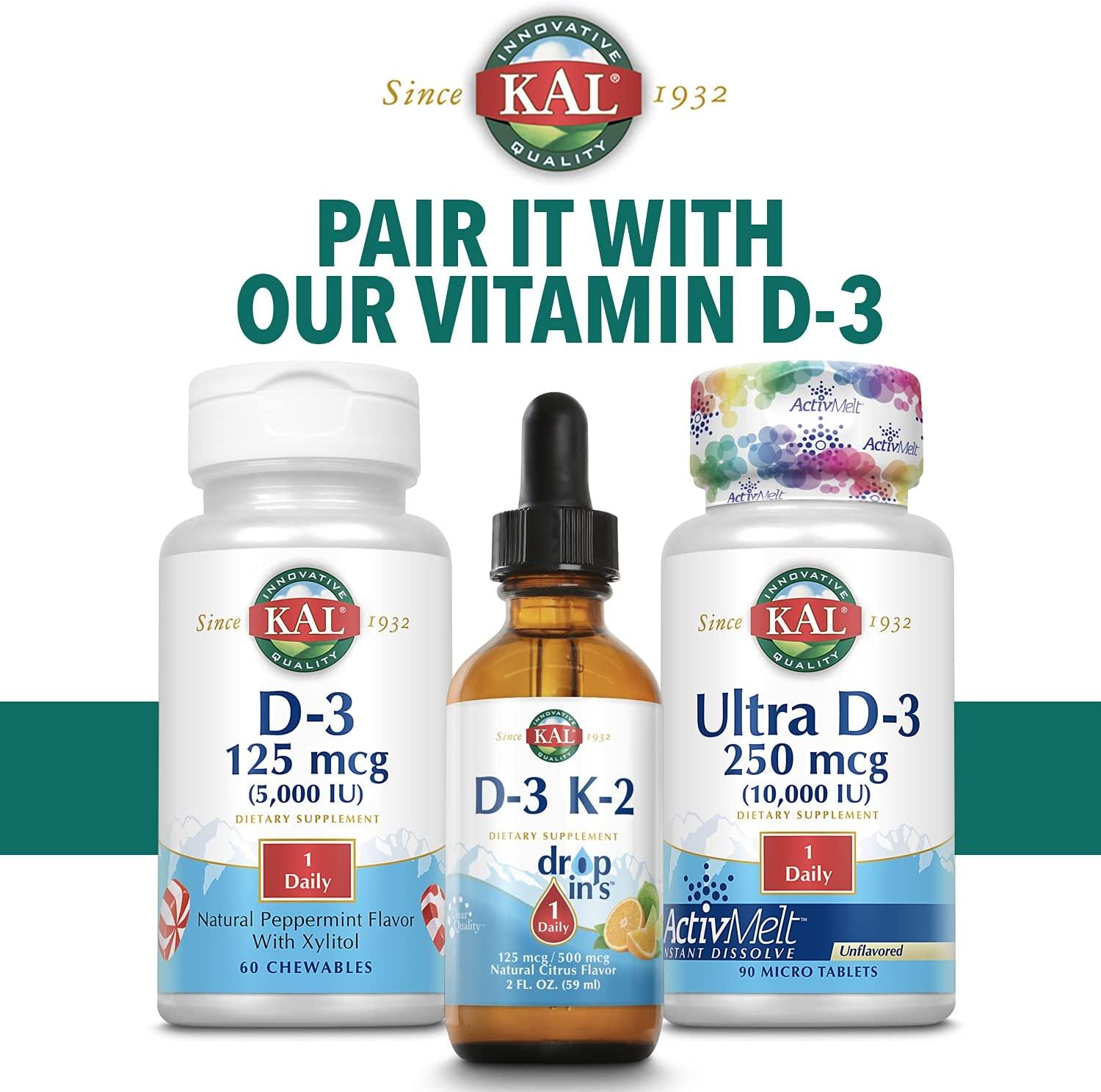 KAL Dolomite Powder 16 oz - Pure Calcium & Magnesium Supplement | Buy ...