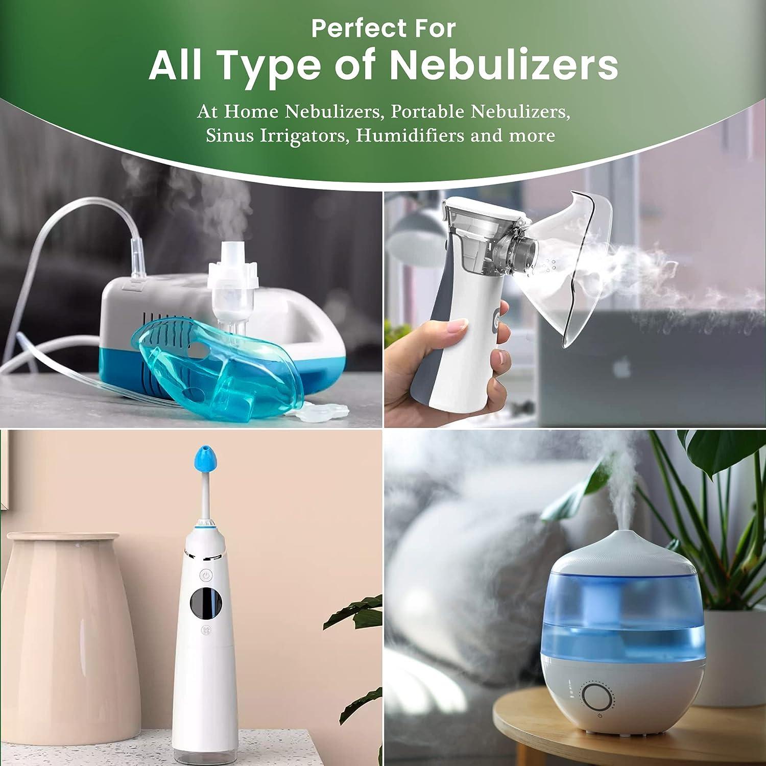 Nebuliz Hypertonic Saline Solution Vials - 25 Single-Dosage 5ml Sterile ...