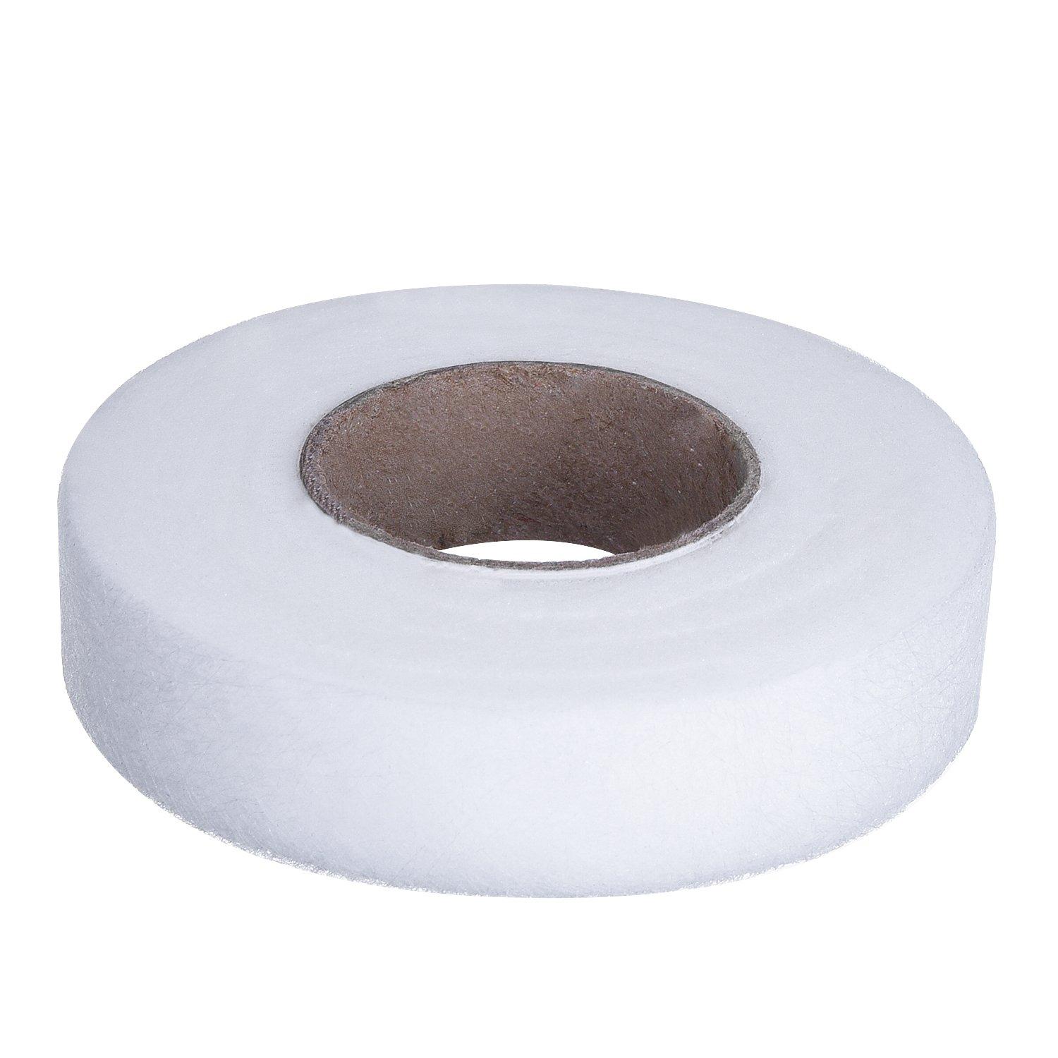 Outus Fabric Fusing Tape Adhesive Hem Tape Iron on Tape - 2 Rolls ...