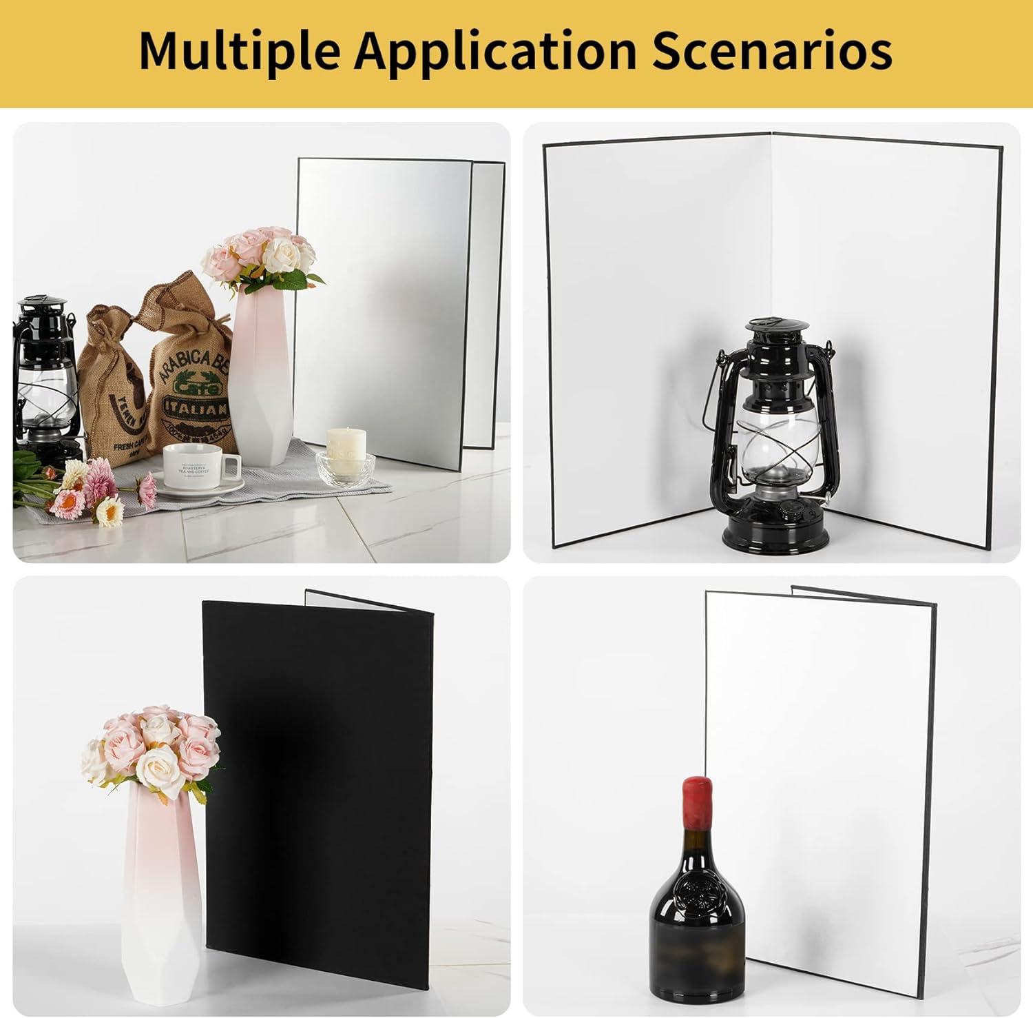 Meking 3 in 1 Photography Reflector Cardboard 17x12 inch A3 Folding ...