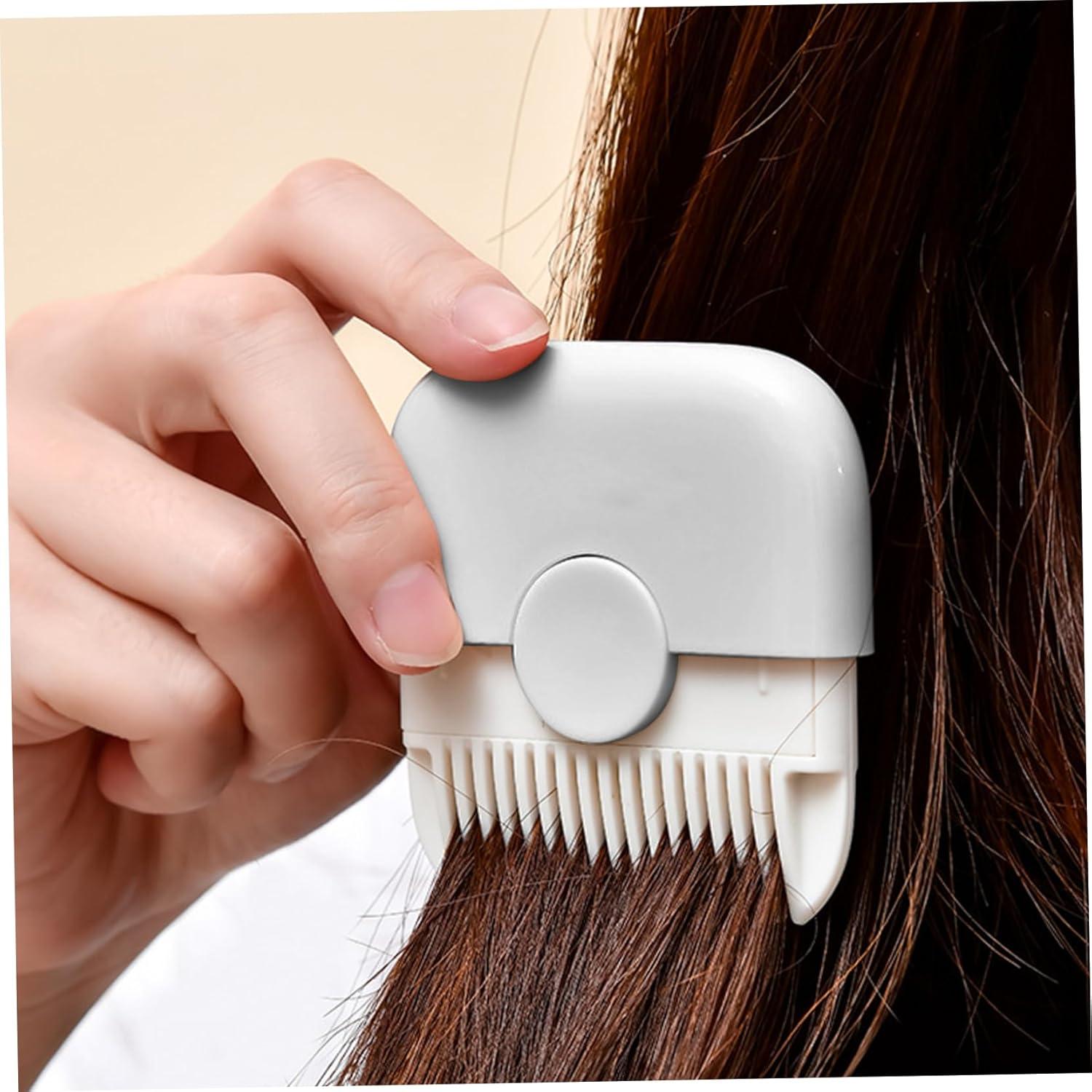 Split Ends Hair Trimmer for Women - 2 in 1 Mini Portable Hair Brush ...
