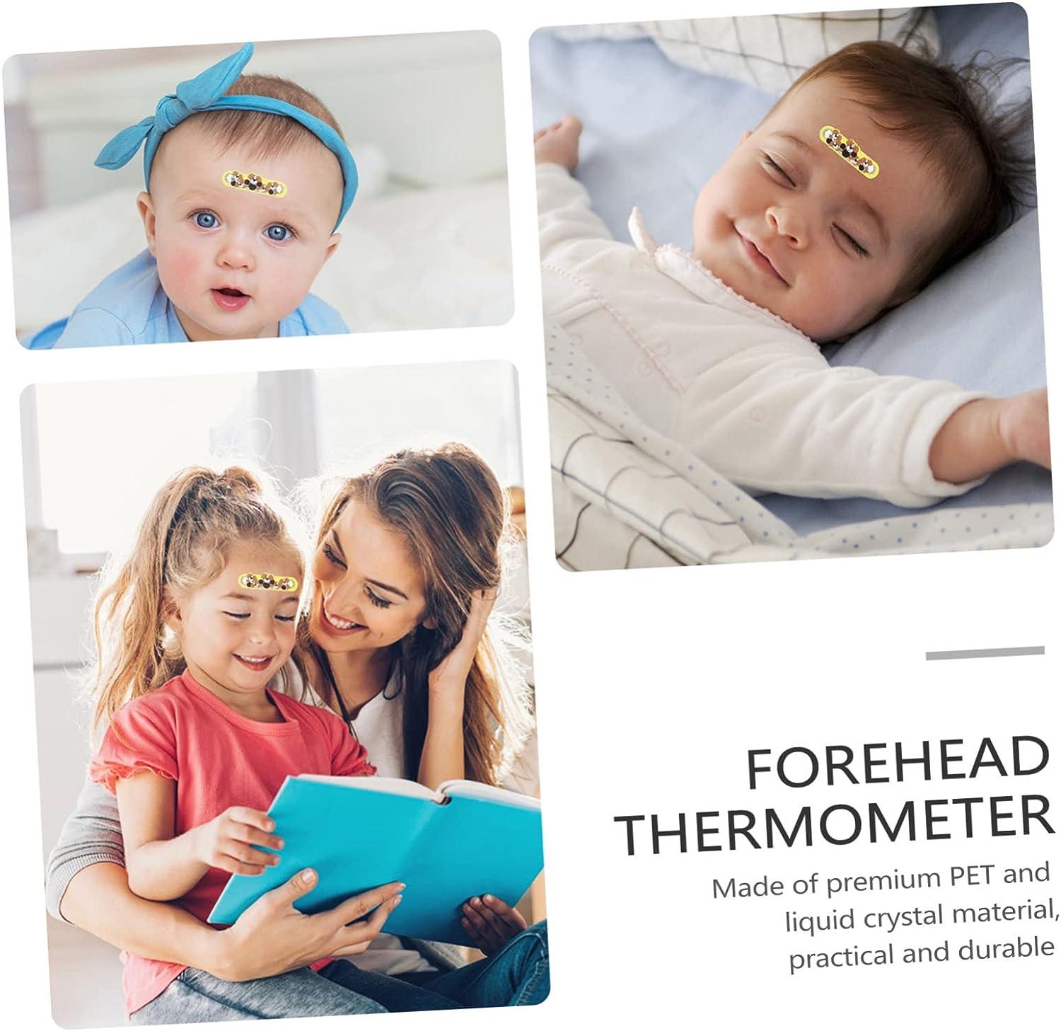160 Pcs ToddmoMy Forehead Stickers for Kids - Fever Indicator Patch ...