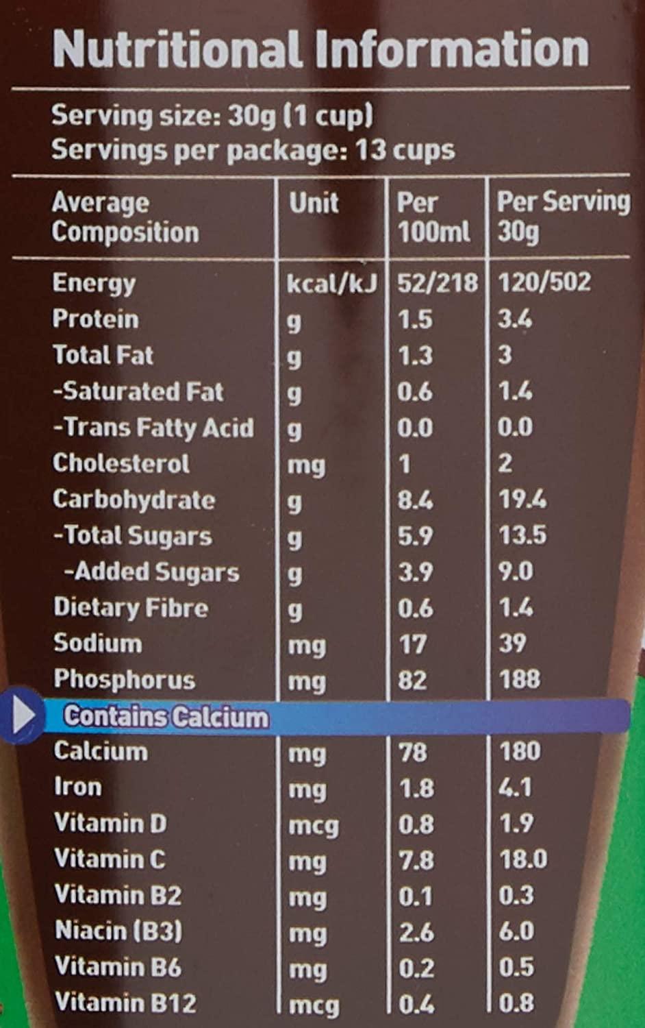 Nestle Milo 400g - Energizing Chocolate Beverage Mix, 14.1oz (1 Pack ...