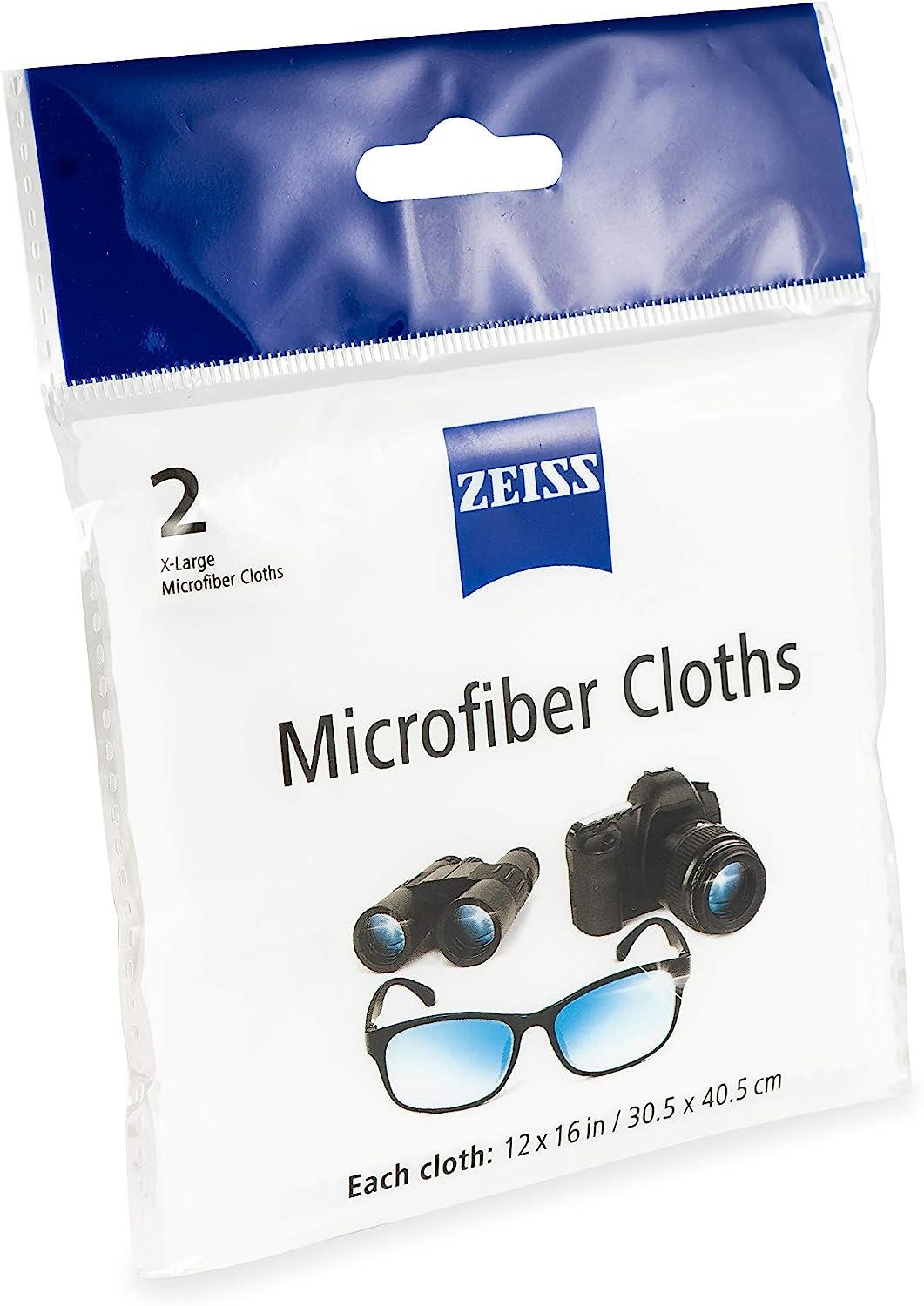 Zeiss JUMBO SIZE Microfiber Lens Cleaning Cloth - Pack of 2 | Buy Now ...