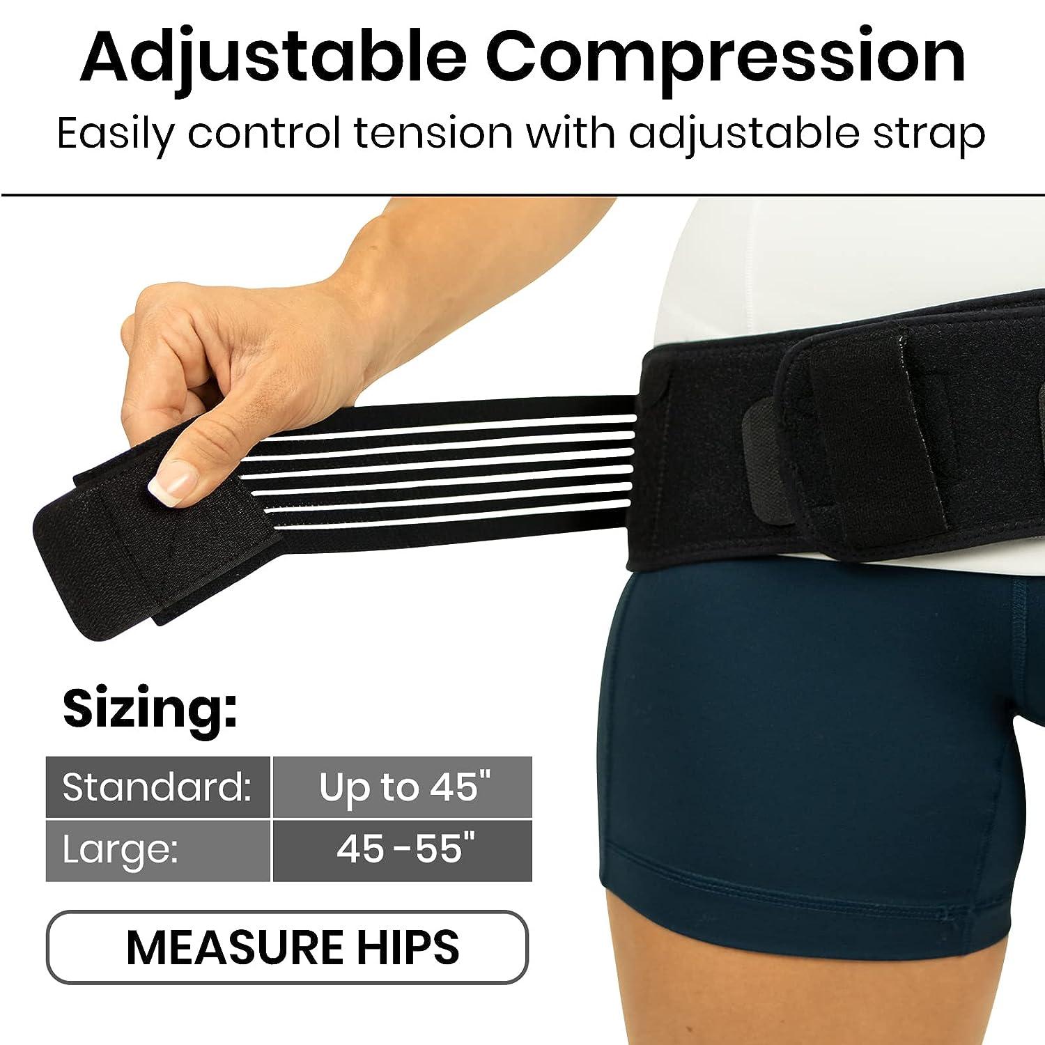 Sacroiliac Belt for Women and Men - Hip Support Brace for SI Joint ...
