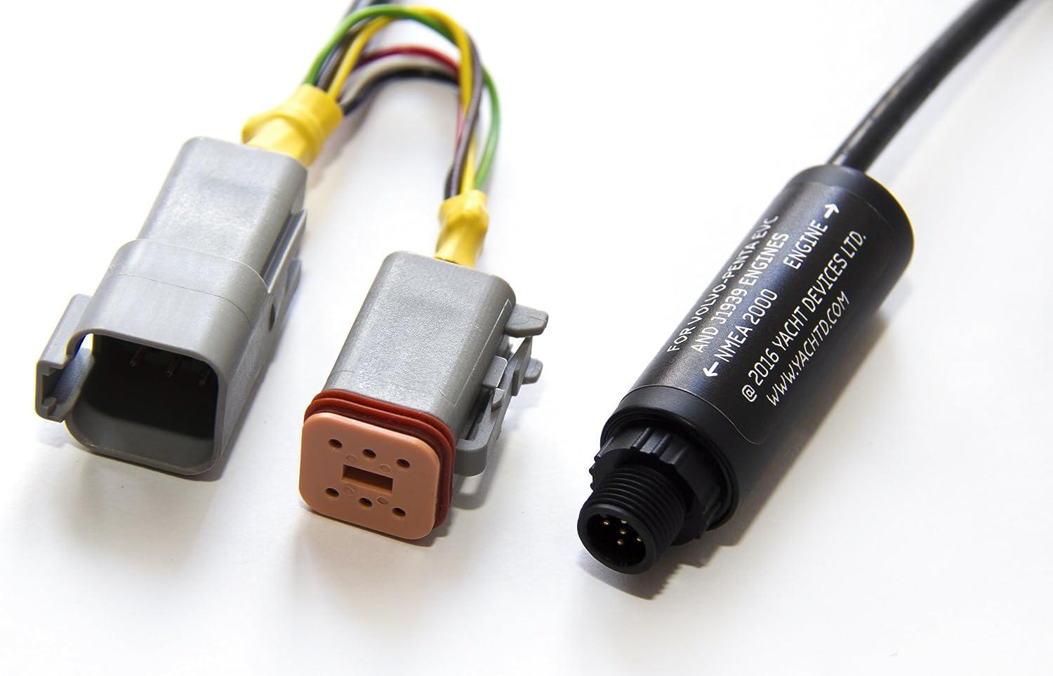 Yacht Devices Boat Engine Gateway YDEG-04 for Volvo Penta BRP Rotax ...