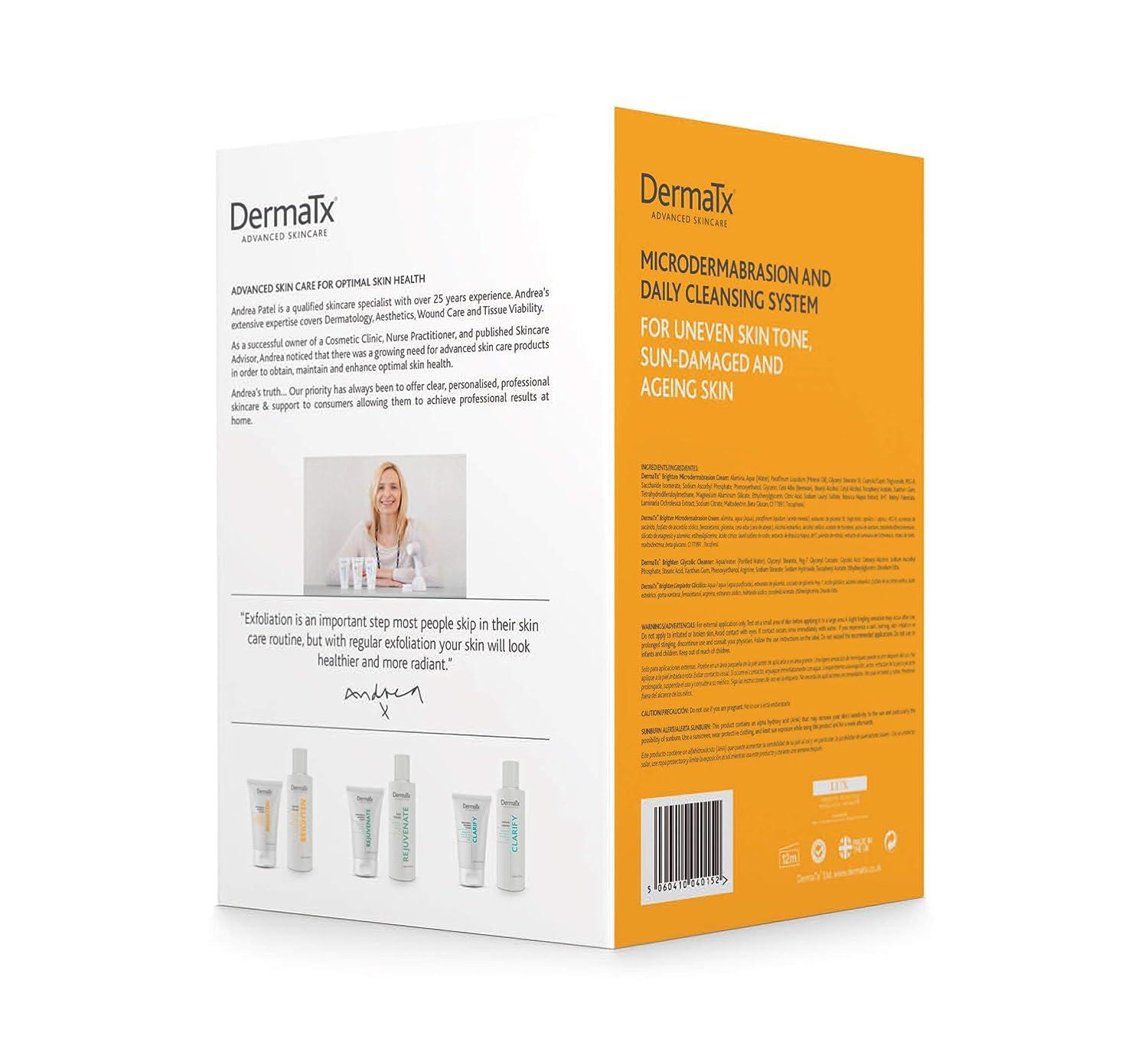 DermaTx BRIGHTEN Kit - Brightening Skincare System for Radiant Skin ...