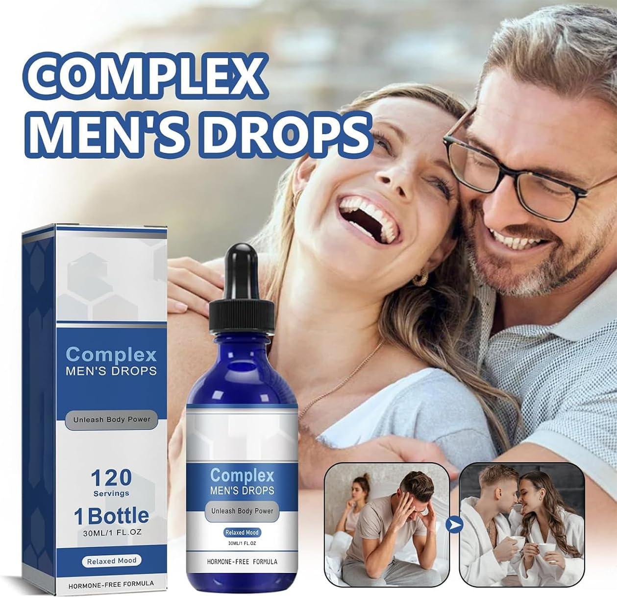NexusBio Labs Complex Men's Drops 30ml - Concentrated Formula for Men ...