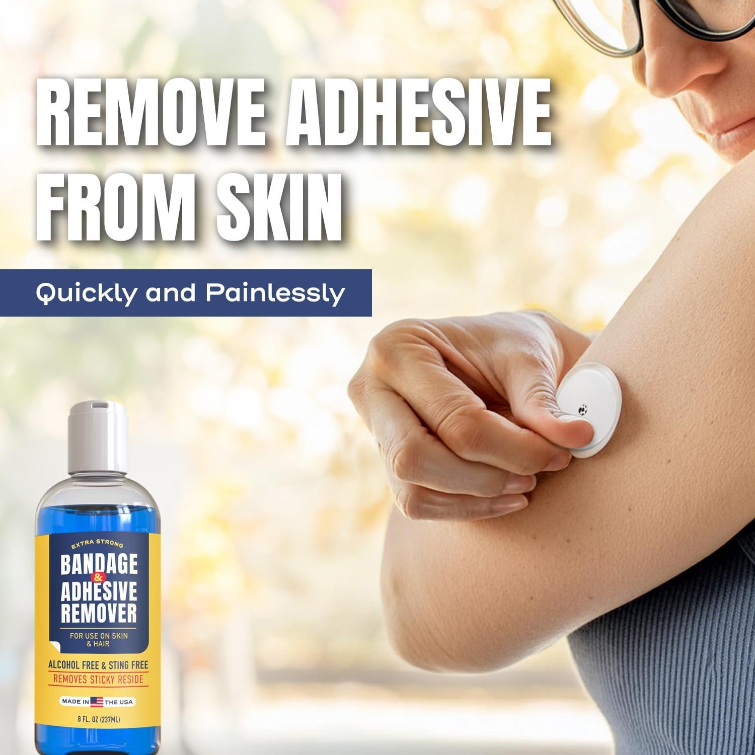 Sting-Free Adhesive Remover | Gentle Pain-Free Solution for Sensitive ...