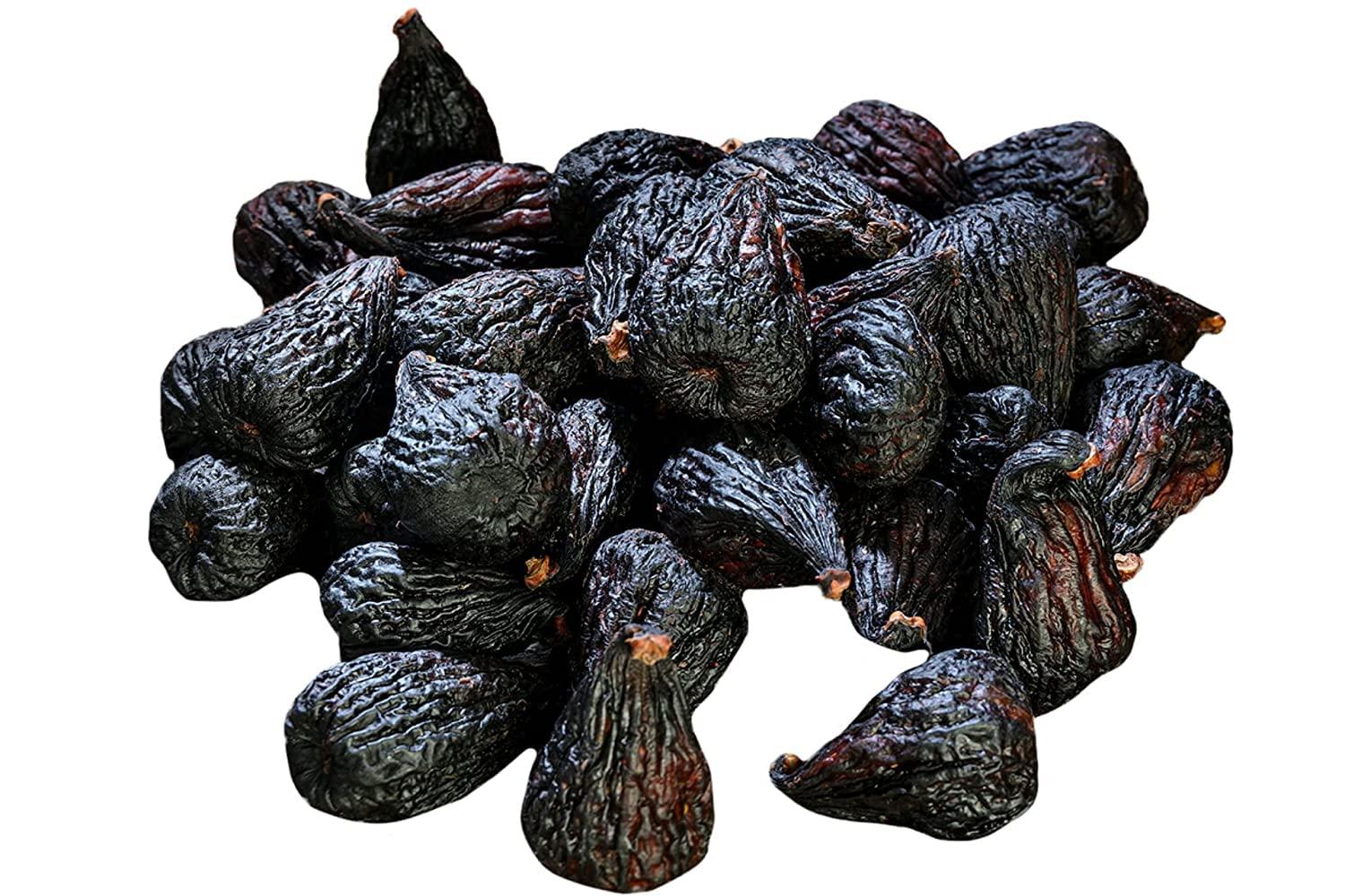 Organic Dried Black Mission Figs - High Fiber Gluten-Free Snacks, Non ...