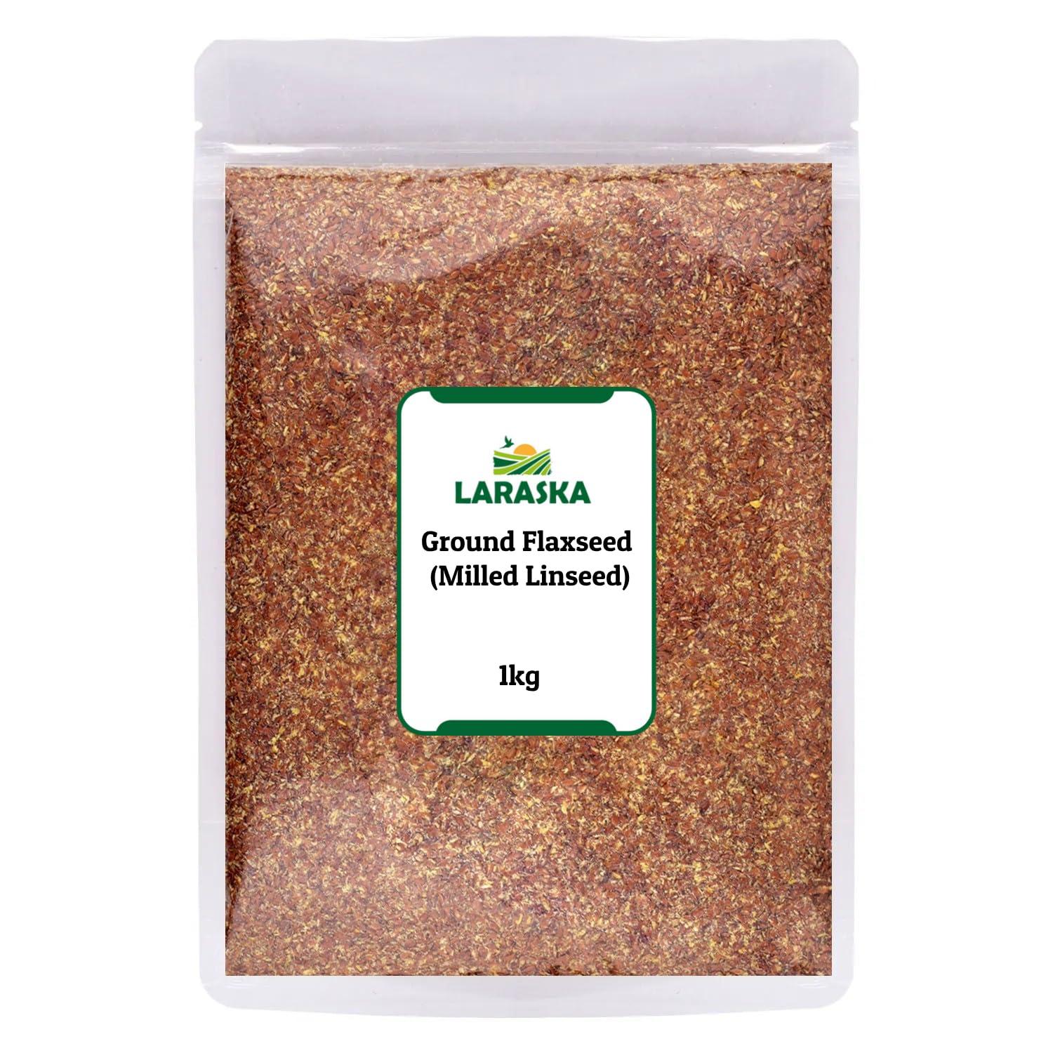 Ground Flaxseed (Milled Linseed) 1kg by Laraska | Buy Now with Express ...