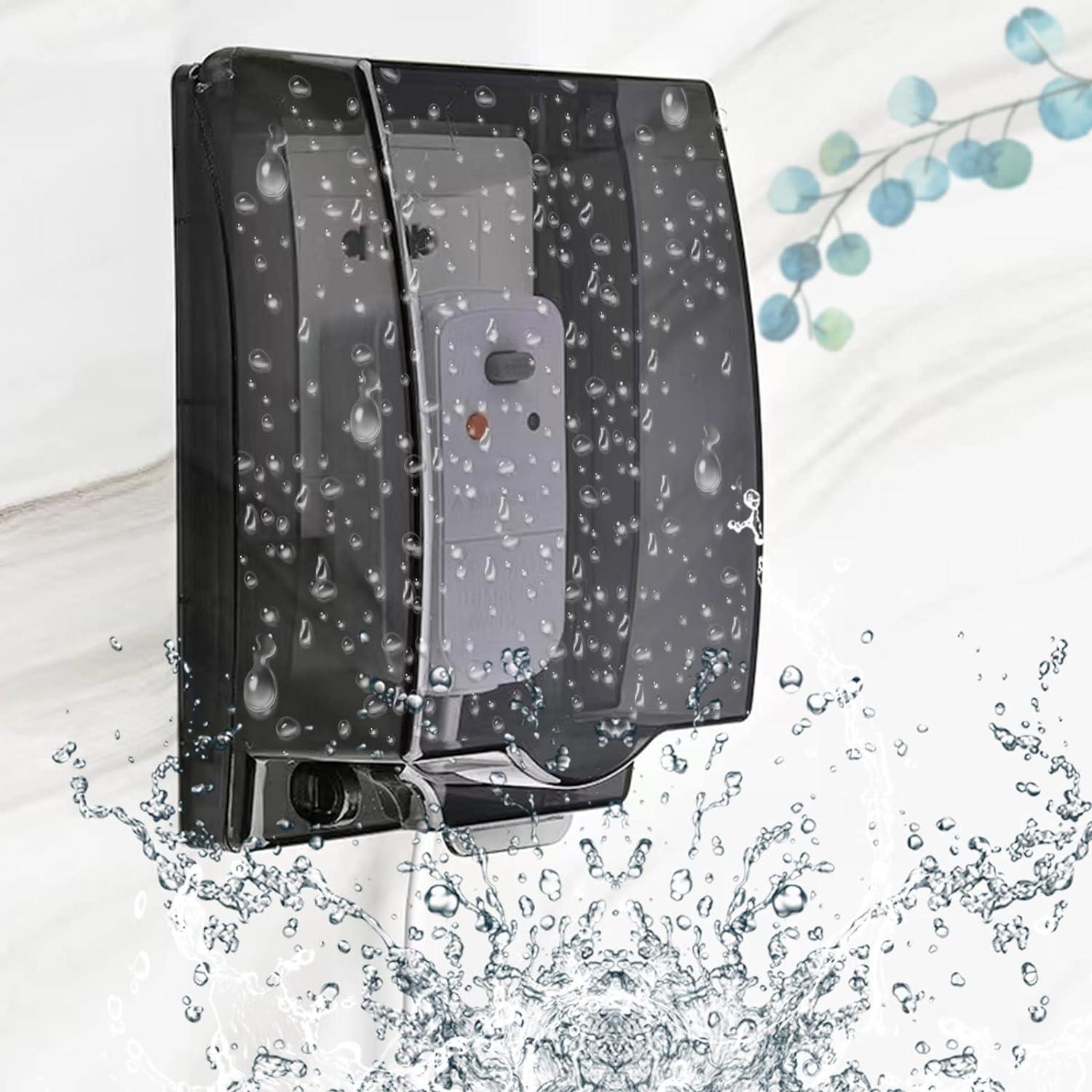 Lockable Waterproof Socket Cover Electrical Outlet Cover Box for Baby ...