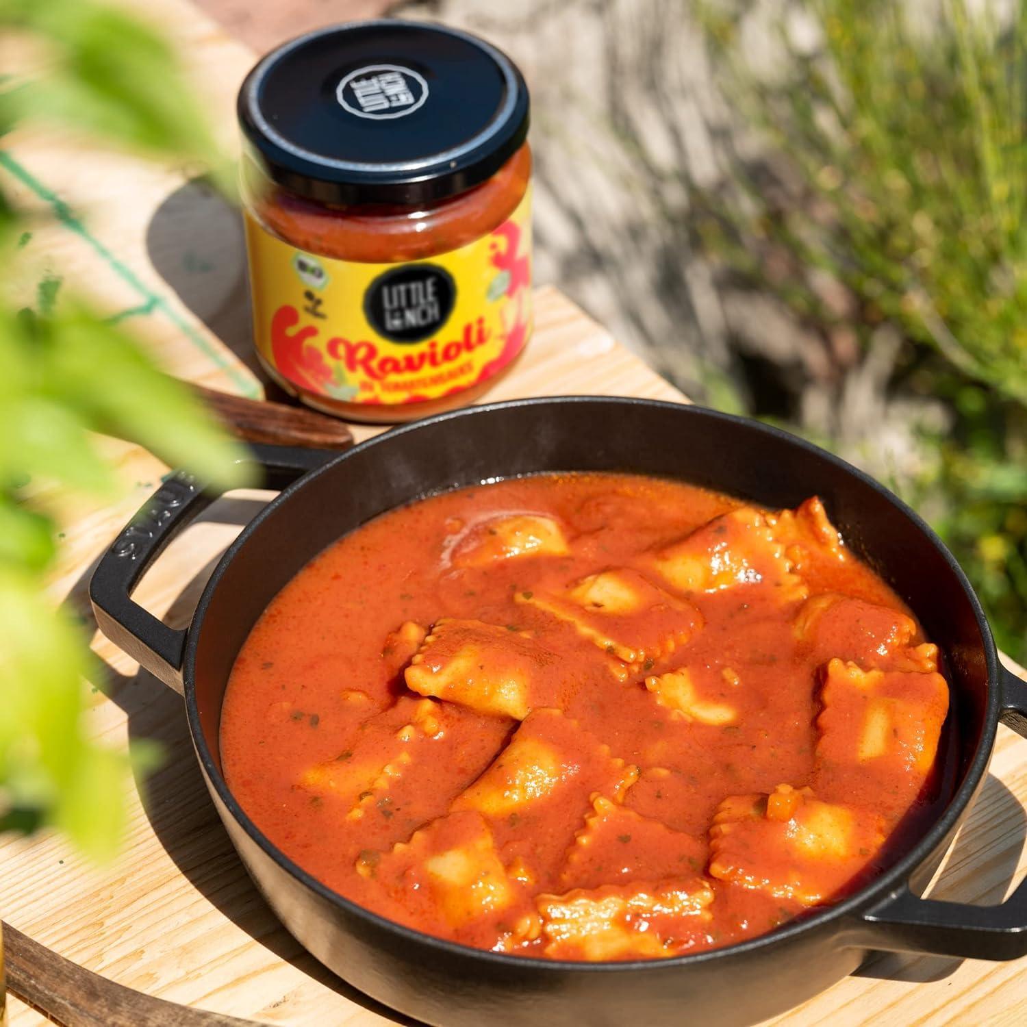 Little Lunch Bio Ravioli in Tomato Sauce - Vegan Noodles with Vegetable ...
