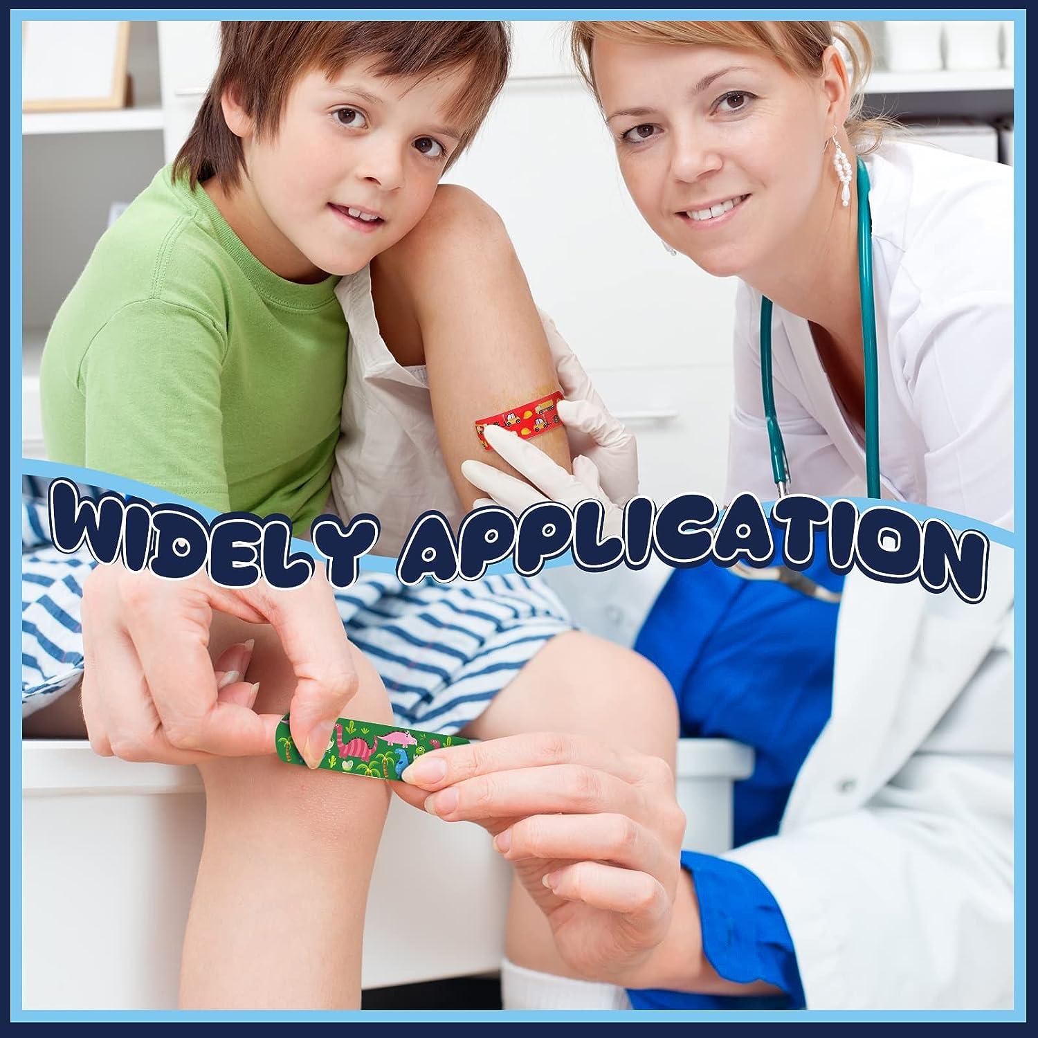 420pc Kids Fabric Bandages Set - Waterproof & Breathable Adhesive Wraps ...