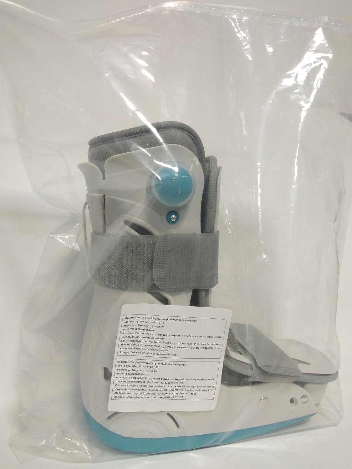 Walker Fracture Boot with Automatic Air Pump - Inflatable Cam Boot for ...