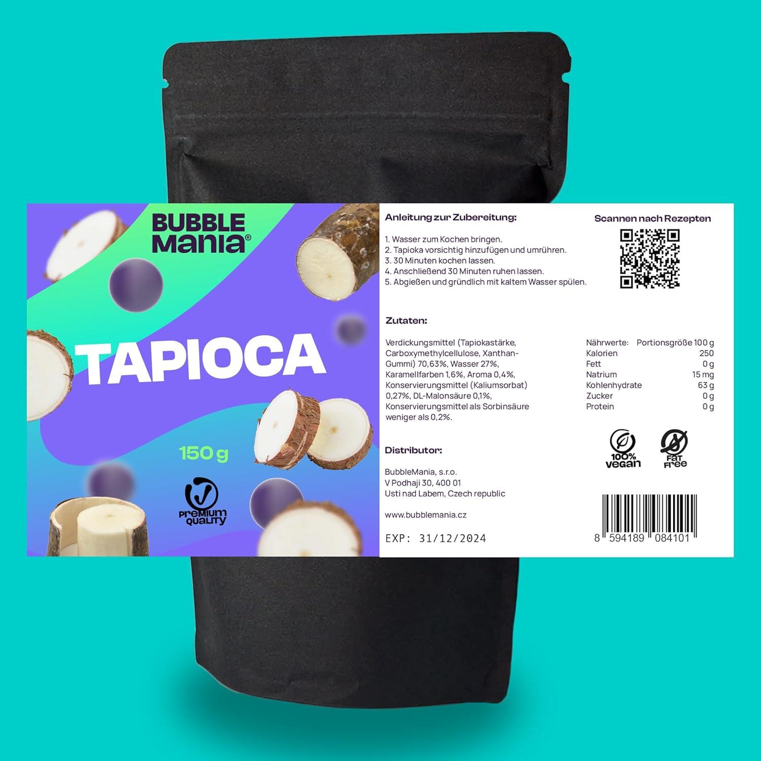 Authentic Taiwanese Tapioca Pearls for Bubble Tea | 4 Pack Black Boba ...