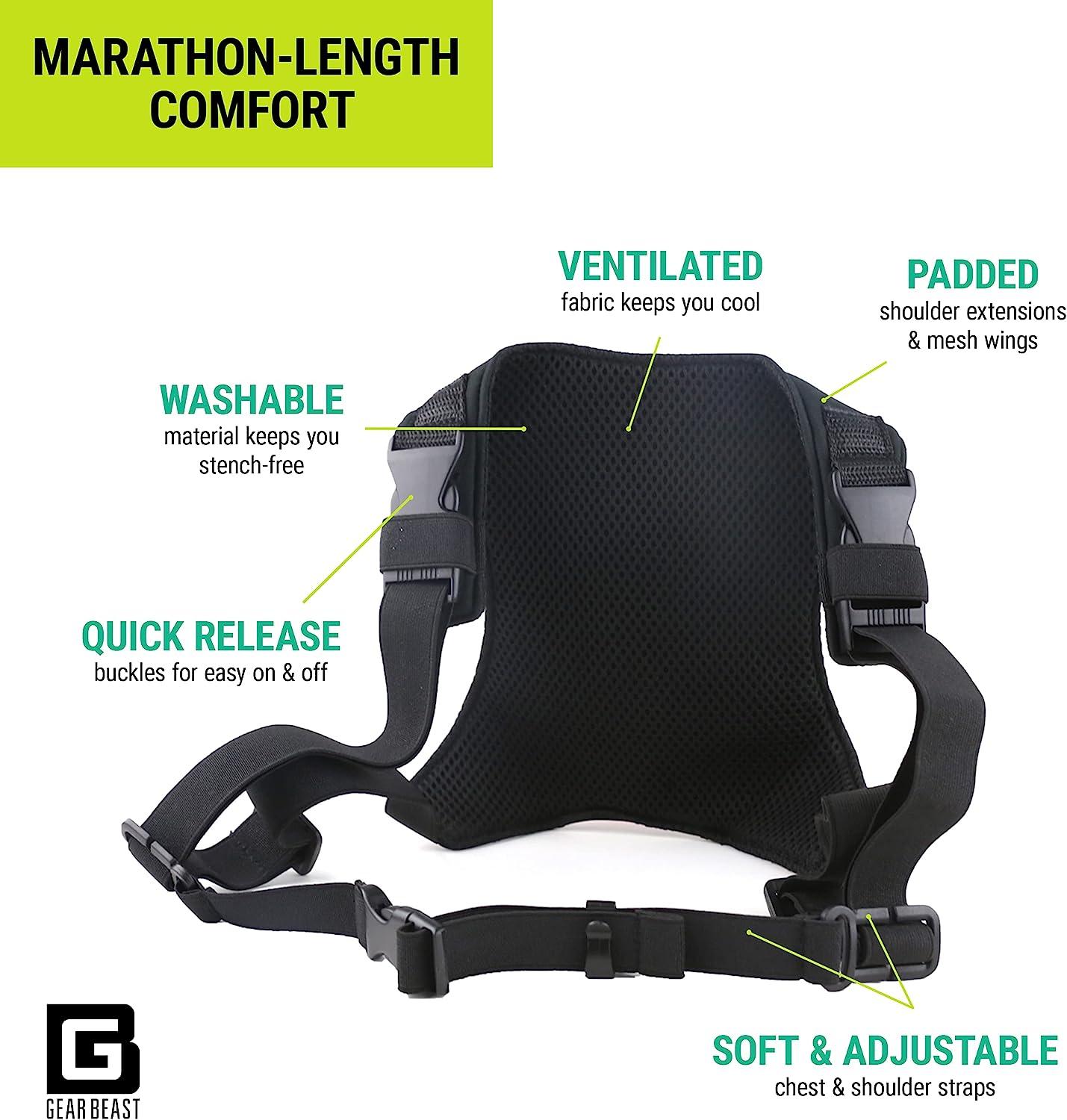 Gear Beast Running Backpack for Men and Women - Lightweight Vest with ...