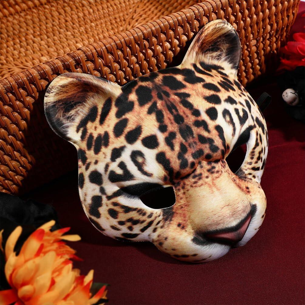 leopard face mask printable