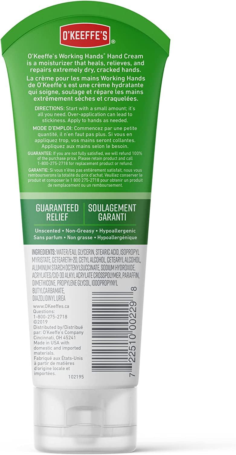 O'Keeffe's Working Hands & Healthy Feet Cream Bundle - 7 oz Tubes for ...