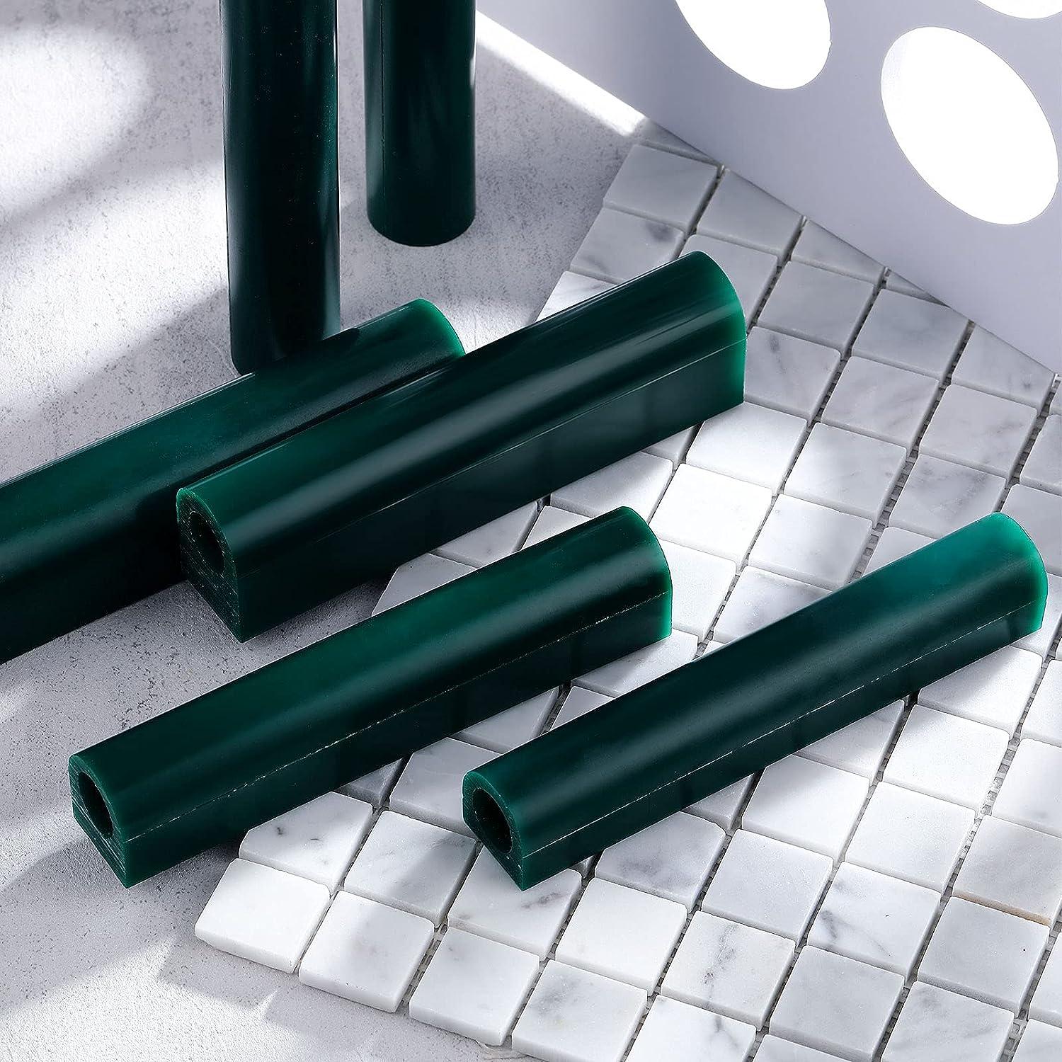 6 Green Carving Wax Ring Tubes for Jewelry Casting Mold Kit - Various ...