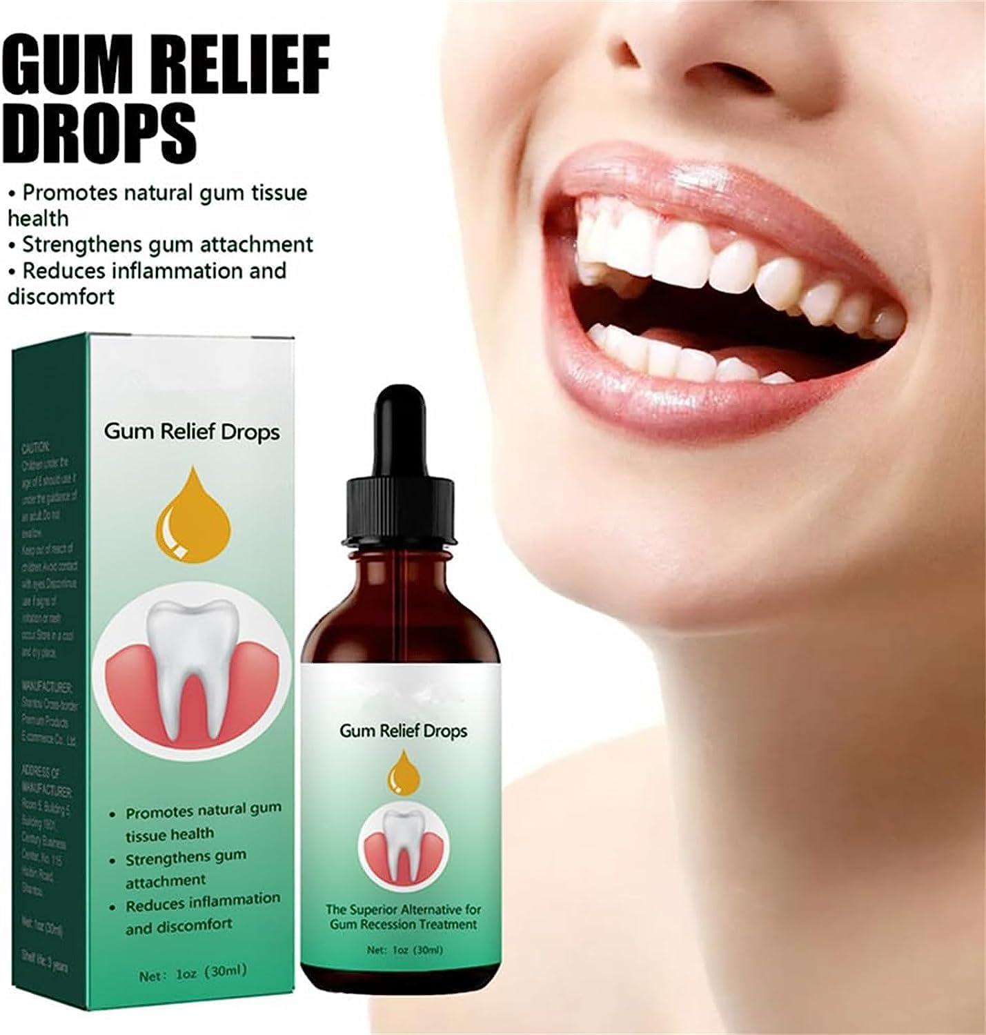 Gum Regrowth Drops - Natural Treatment for Gum Restoration & Oral Care ...
