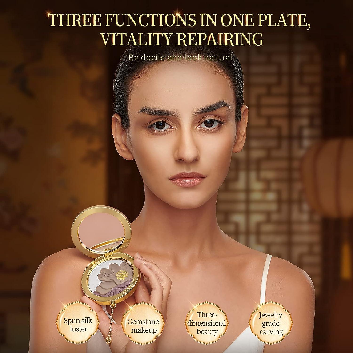 ZEESEA Palace Identity Peony Blush Makeup Tray - Classic Gray Brown ...