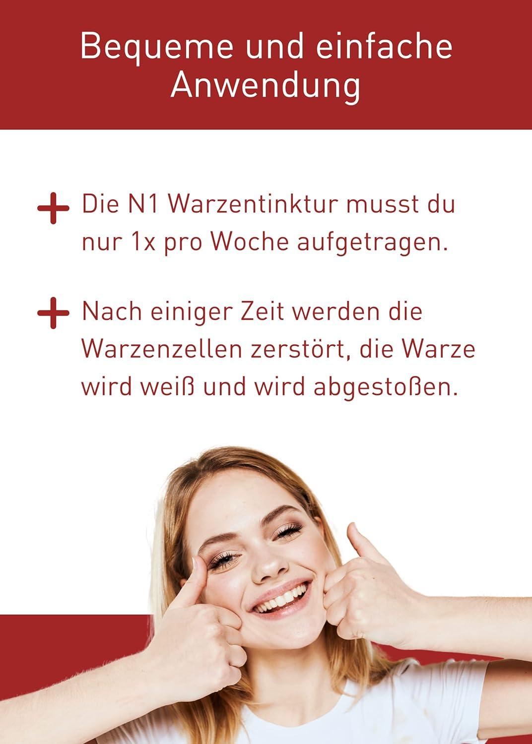 N1 Warts Tincture 2 ml - Painless Wart Remover | Simple Weekly ...