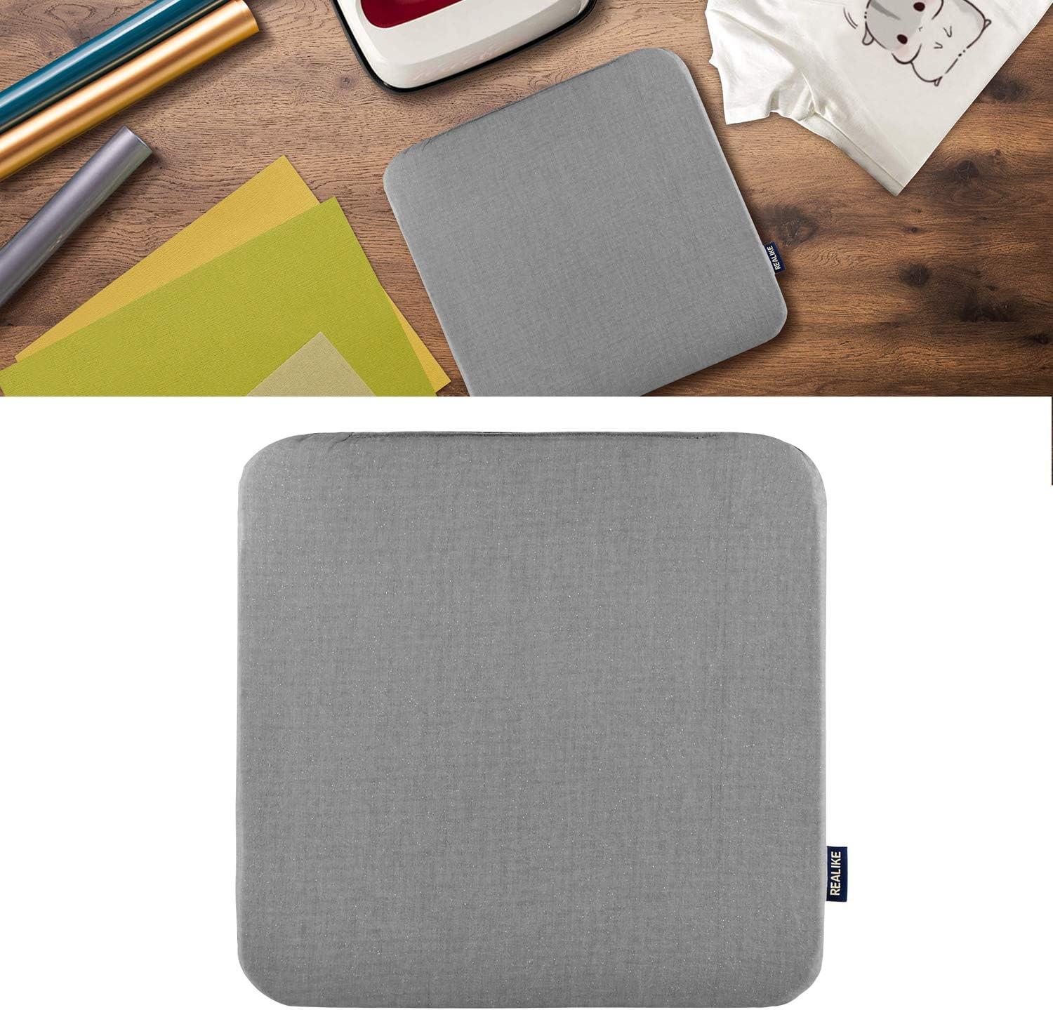 REALIKE 12x12 inch Heat Press Mat for Cricut EasyPress 2 - Gray ...