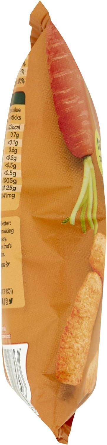 Organix Melty Carrot Puffs 20g - Organic Baby Snack | Buy Now with ...