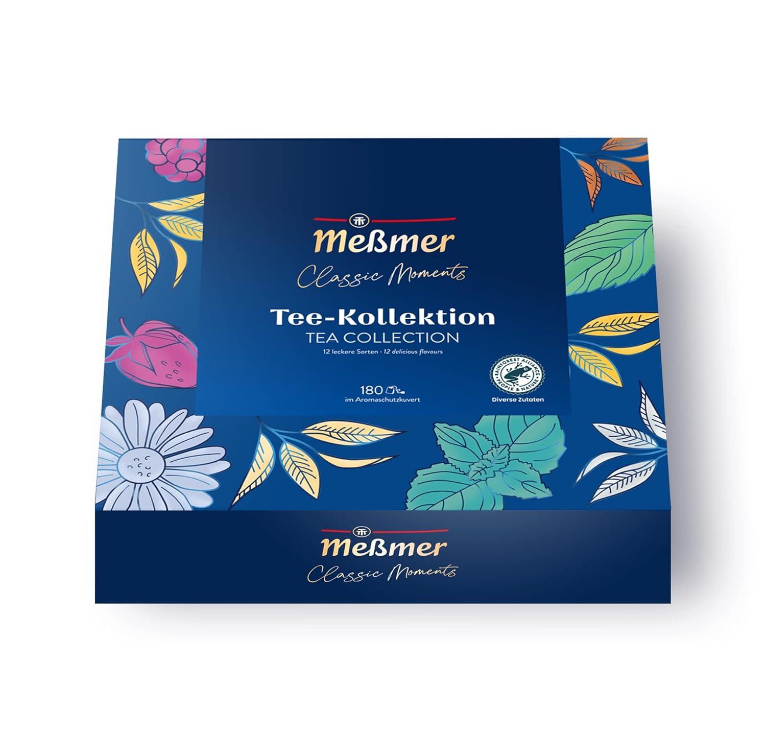 MeÃ mer Collection Box - 180 Premium Tea Bags | Herbal Black Green ...