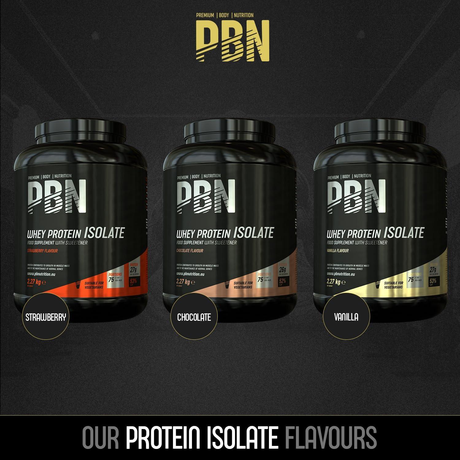 PBN Premium Body Nutrition Whey Protein Powder 2.27 kg - Chocolate ...