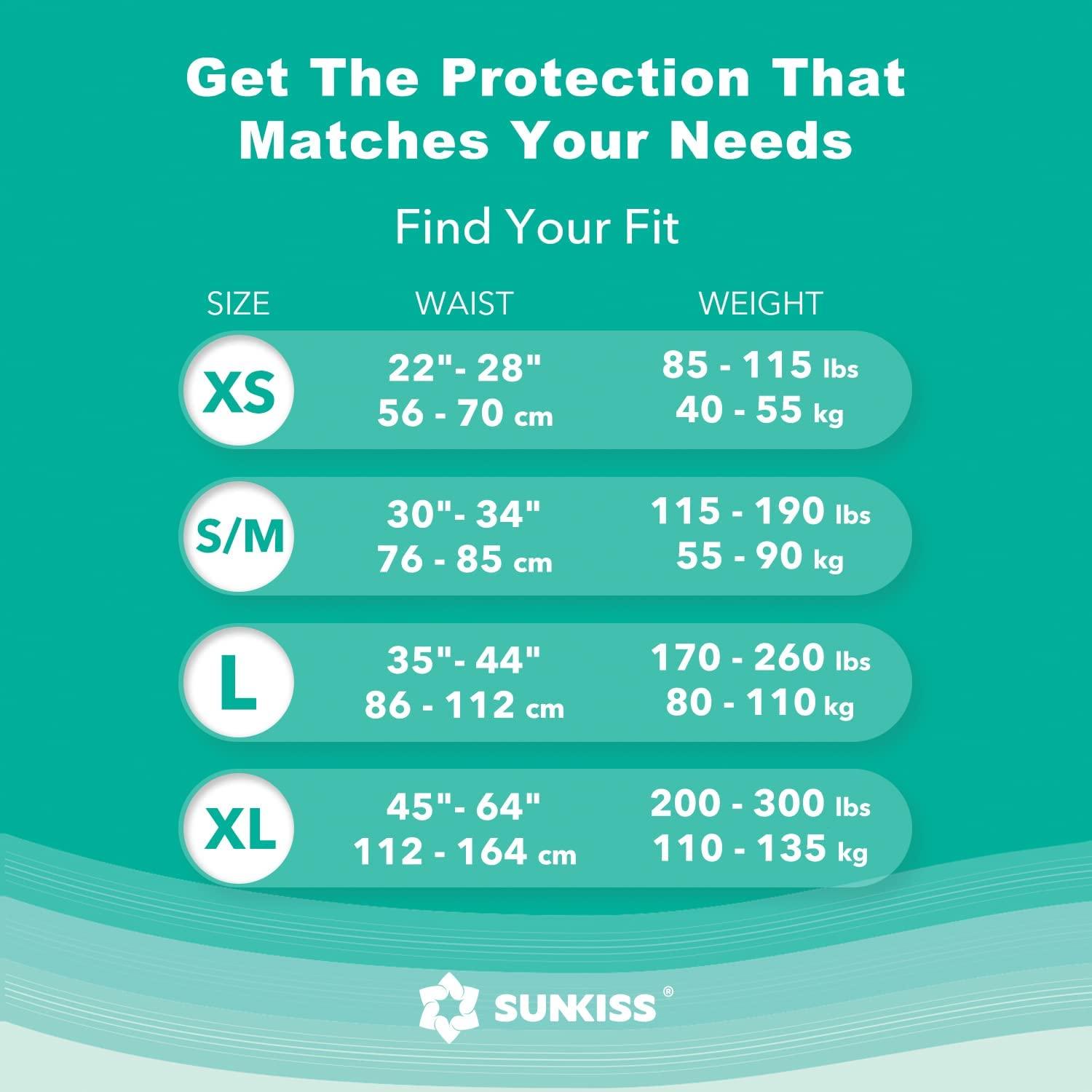 SUNKISS TrustPlus Adult Diapers - Maximum Absorbency - Disposable ...