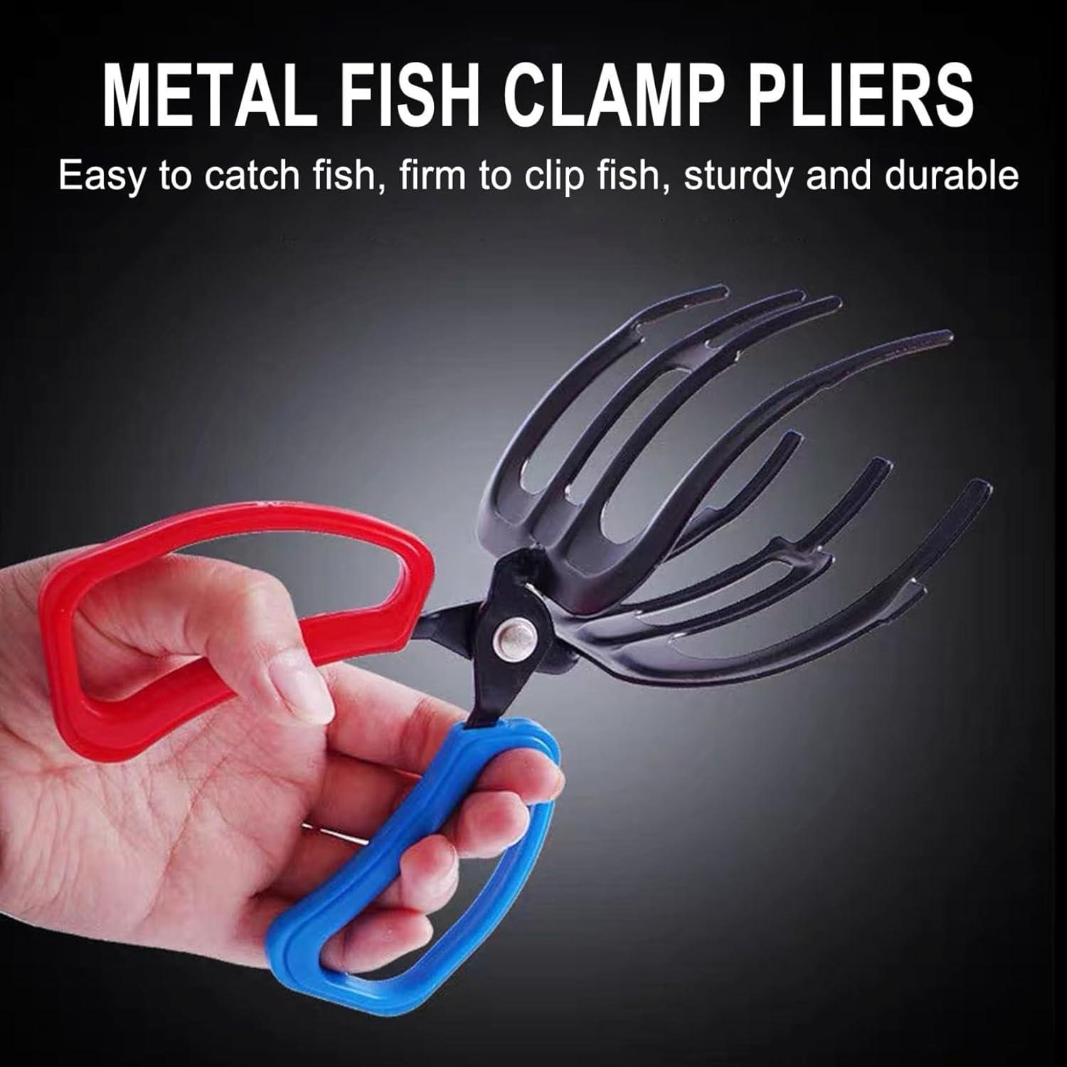 ShinyCome Fishing Pliers - Metal Fish Control Clamp & Tackle Tool for ...