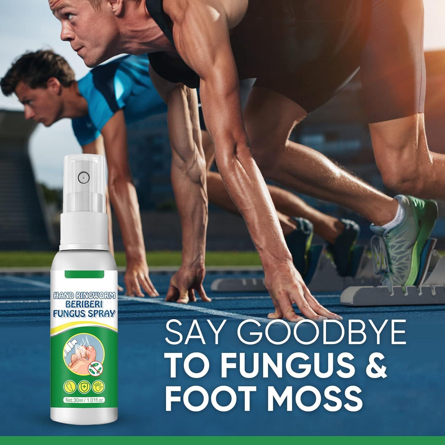 Natural Anti-Fungal Foot Spray for Athlete's Foot Treatment - Relieves ...