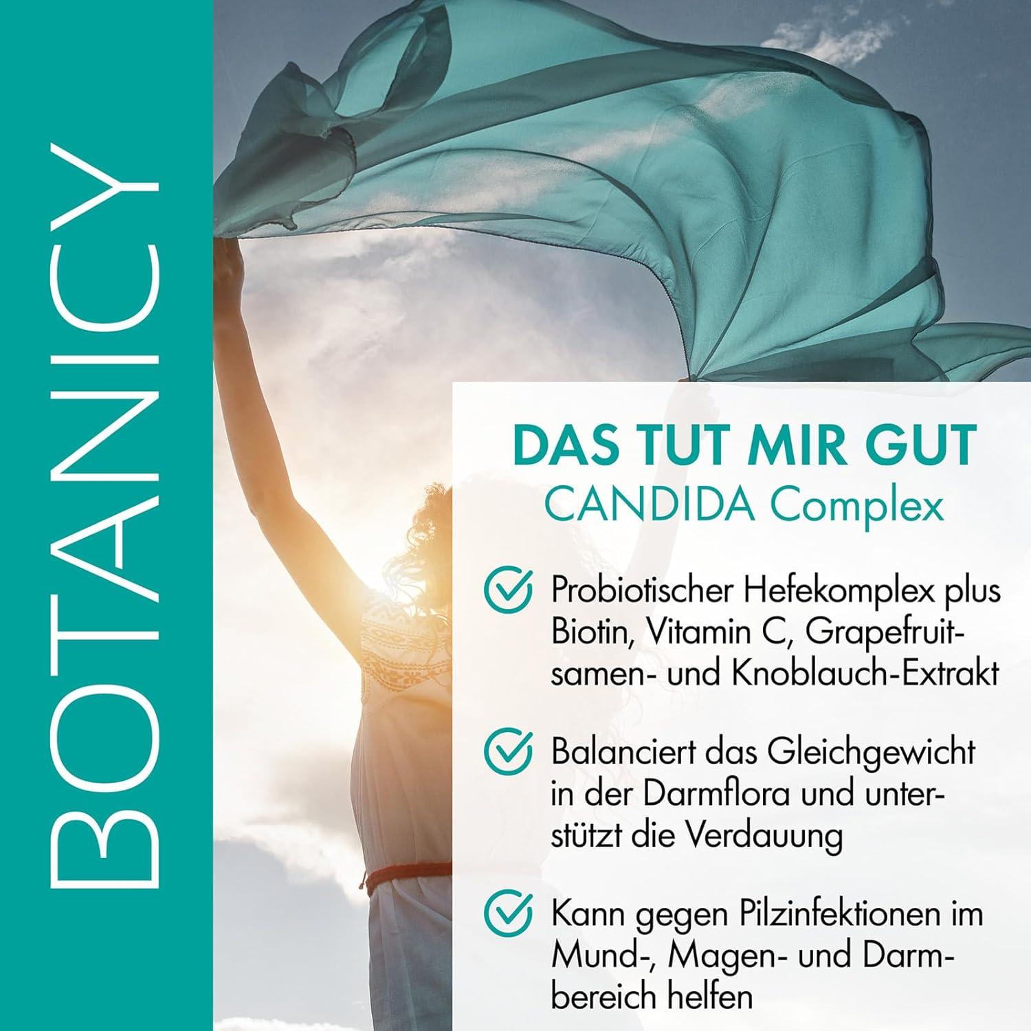Botanicy Candida Complex - 60 Capsules for Candida Albicans Relief ...
