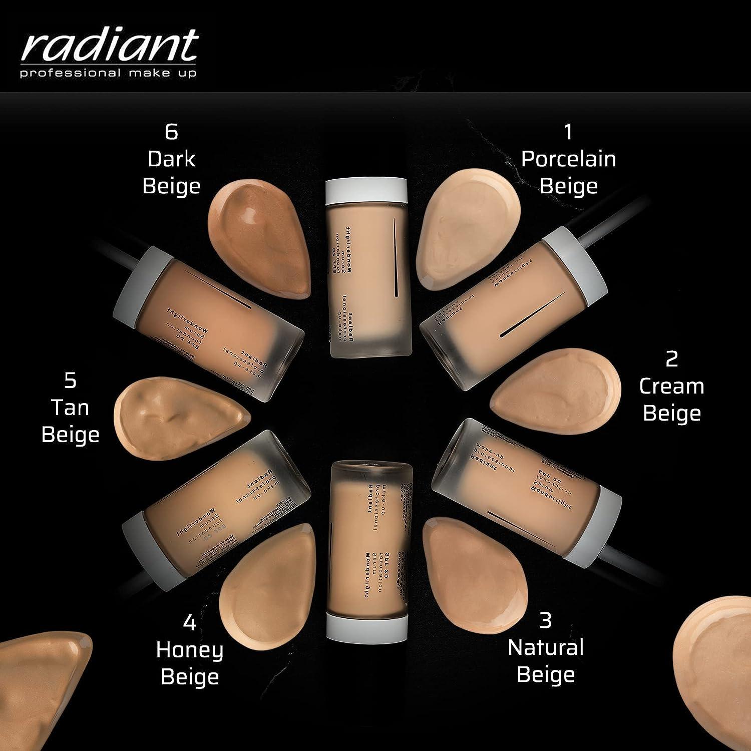 Radiant Professional Wonderlight Serum Liquid Foundation - 1.01 oz ...