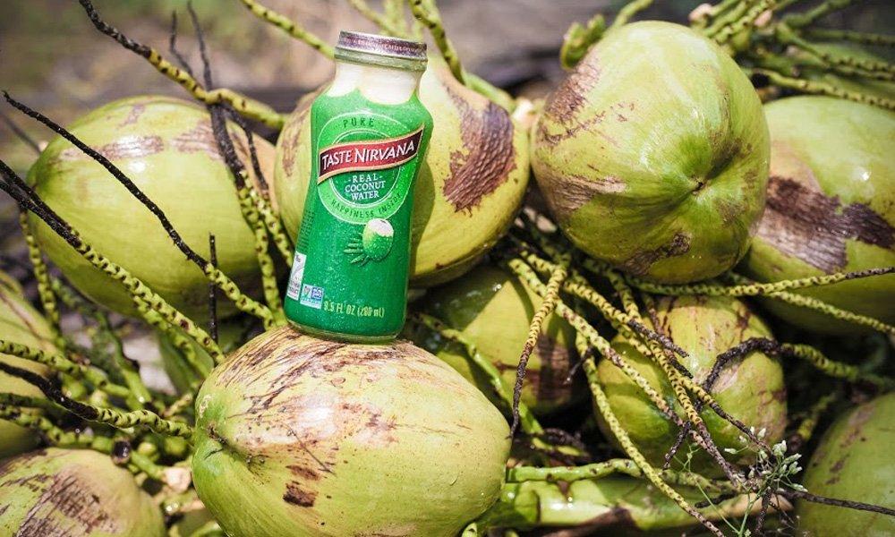 Taste Nirvana Coconut Water 9.5oz - Pure Hydration from Thailand | Buy ...