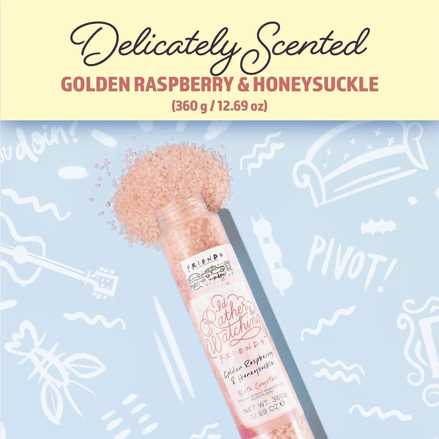Friends TV Show Bath Crystals 360g - Golden Raspberry & Honeysuckle ...