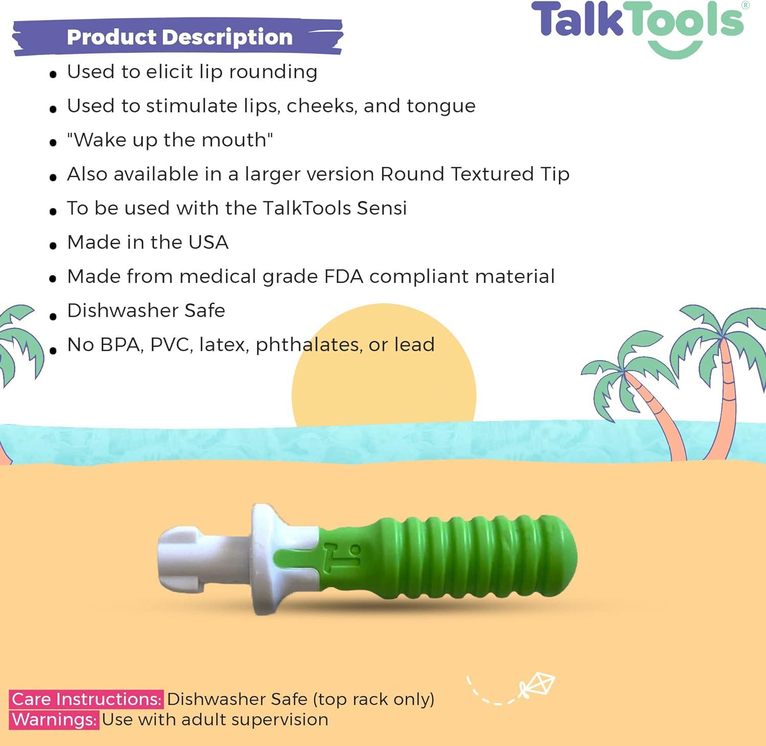 TalkTools Sensi Round Textured Tip (Green) | Buy Now with Express ...