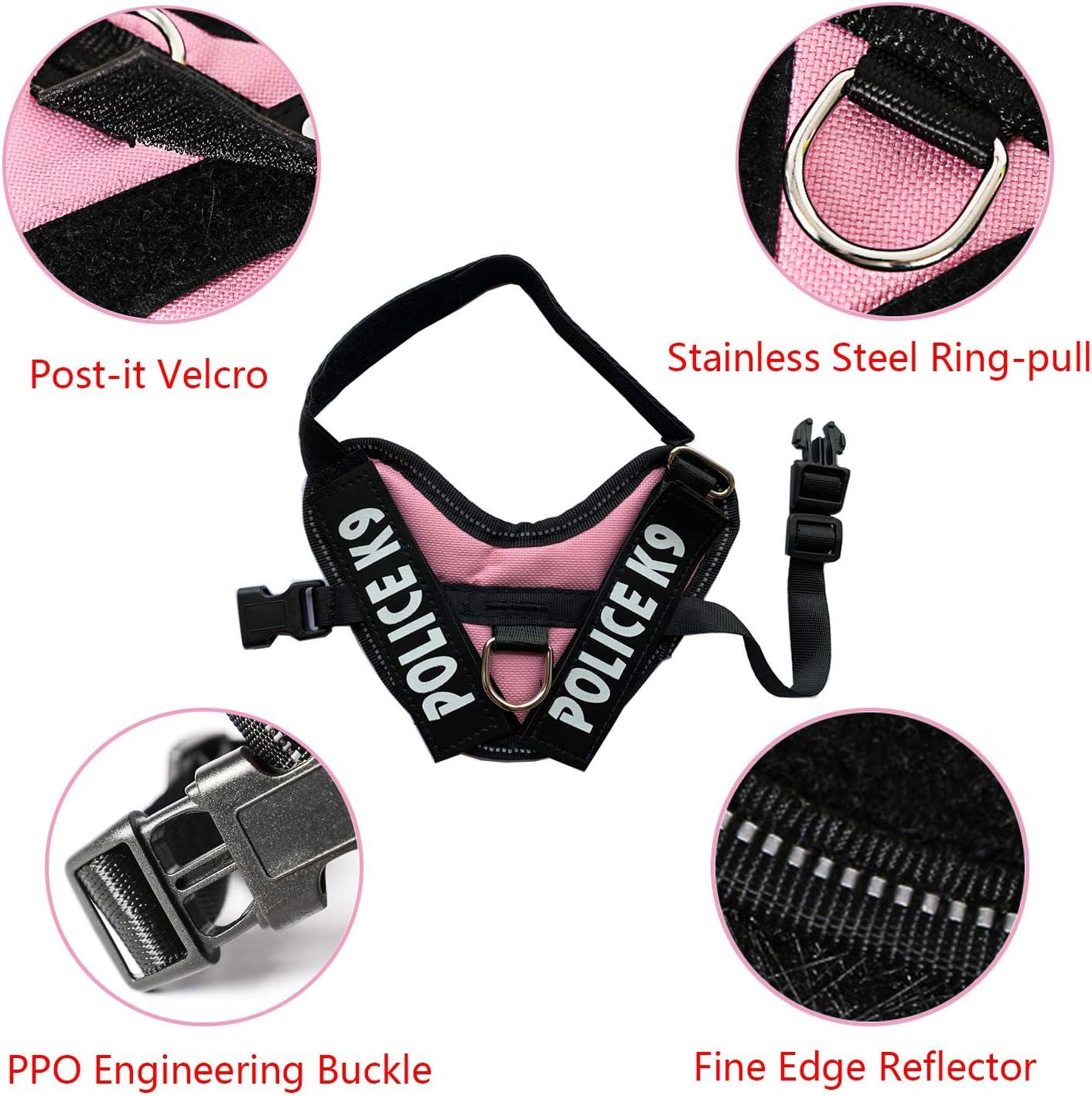 Vehomy Pink Rabbit Harness & Leash for Rabbits Cats & Small Animals ...
