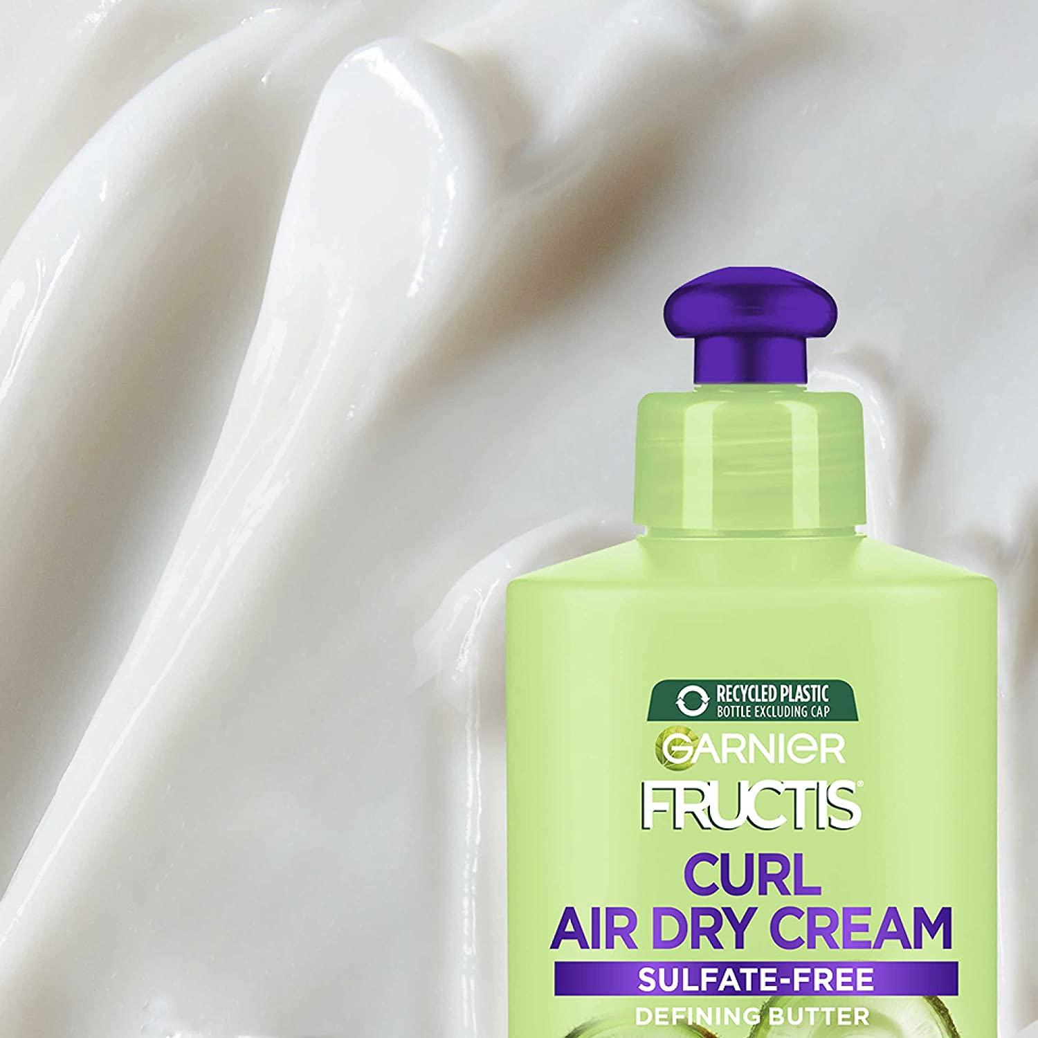 Garnier Fructis Curl Nourish Leave-In Treatment - Air Dry Butter Cream ...