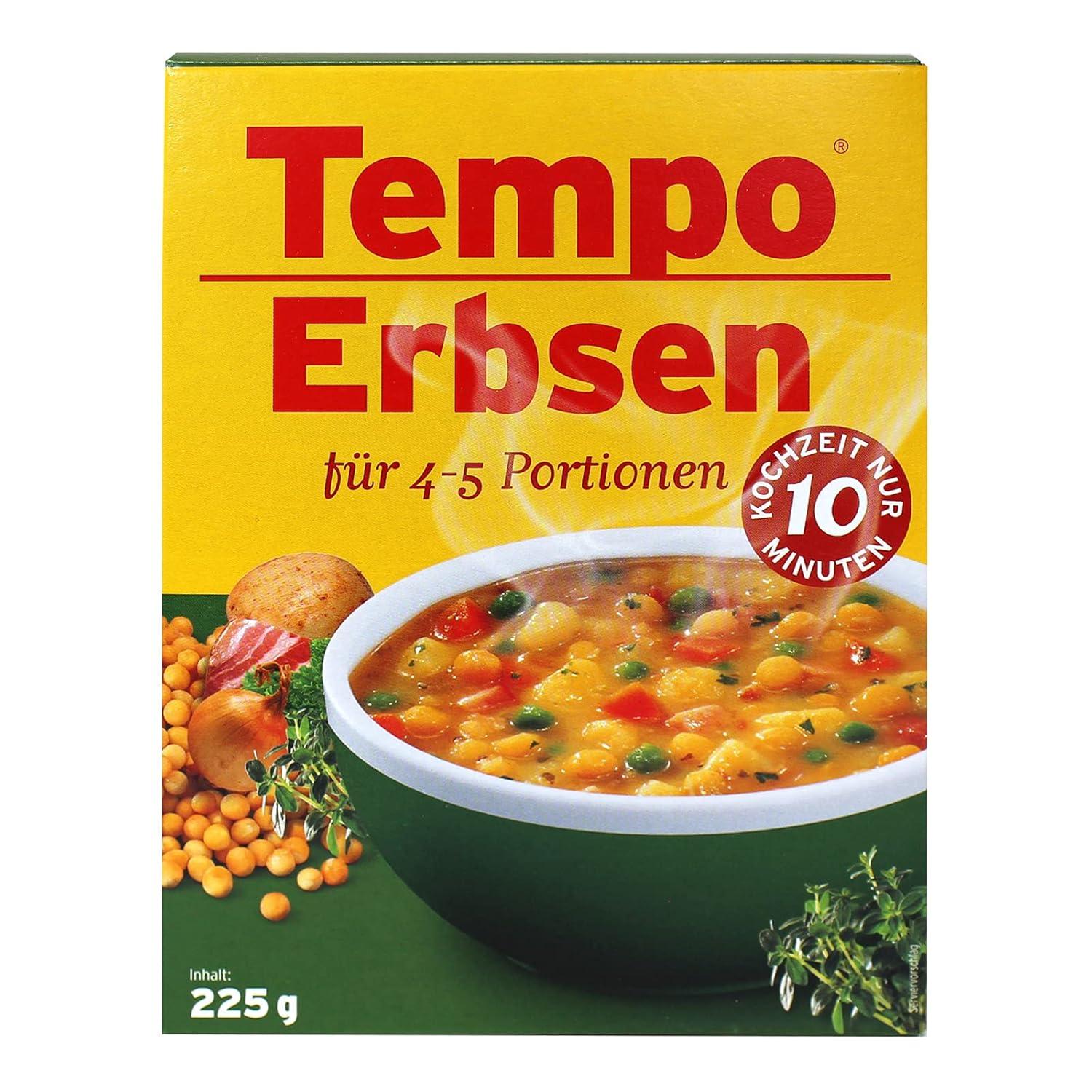 Pack of 5 Tempo Yellow Peas | 5 x 225g | Quick 10-Min Cook | Perfect ...