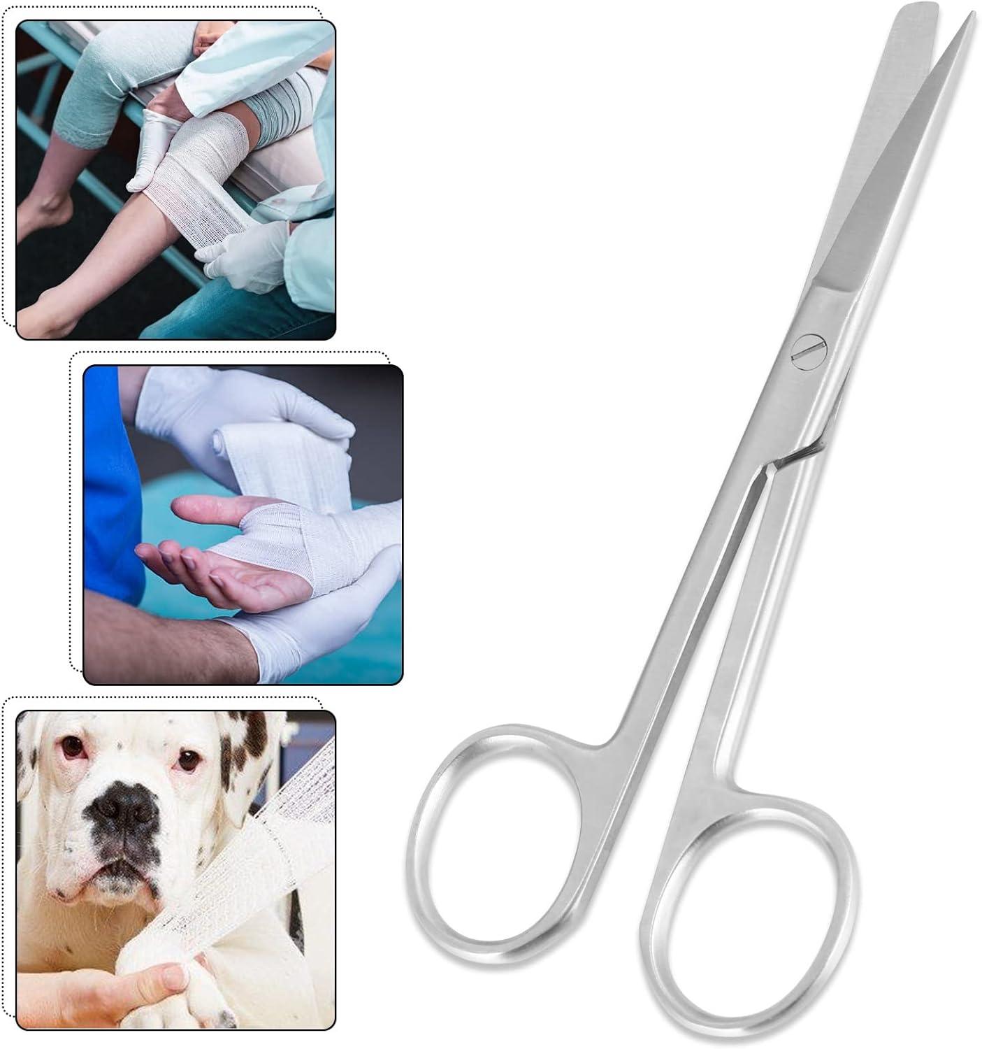 Bandage Scissors 12.7 cm - Sharp/Blunt First Aid Tool for Surgery ...