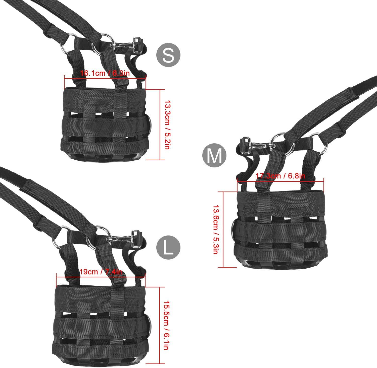 ERYUE Horse Grazing Muzzle - Premium Horse Mouth Guard & Grass Muzzle ...