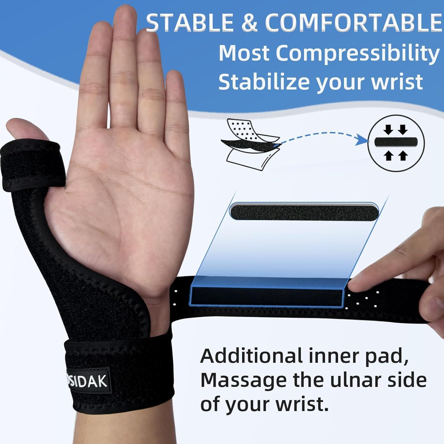 Thumb Brace Left Hand - TFCC Wrist Support for De Quervains Carpal ...