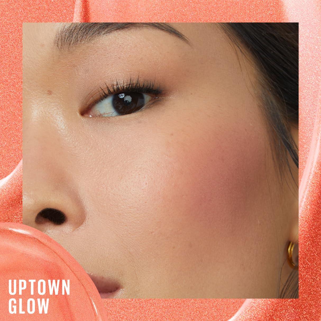 Maybelline New York Sunkisser Blush 02 Uptown Glow | Liquid Blush for a ...