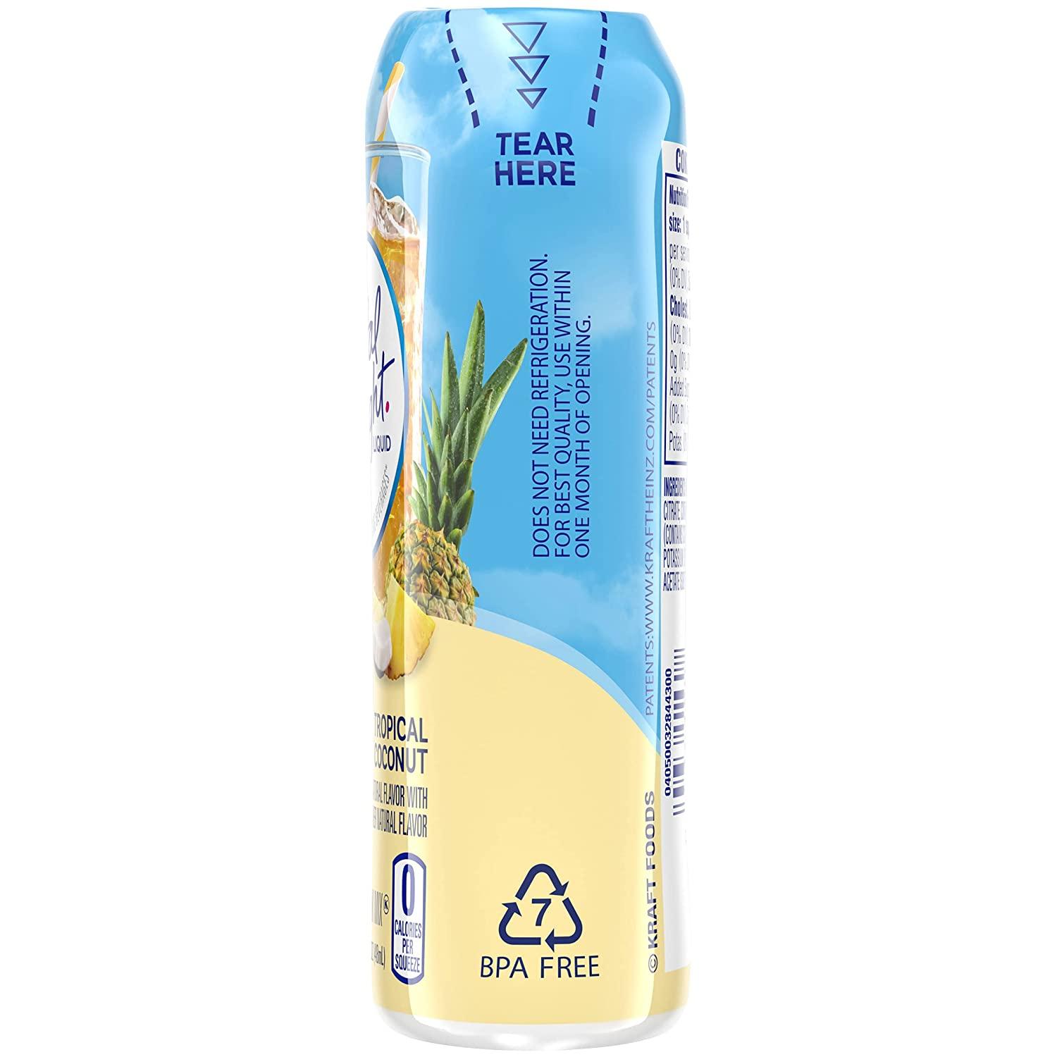 Crystal Light Liquid Tropical Coconut Drink Mix 1.62oz - 2 Count Pack ...