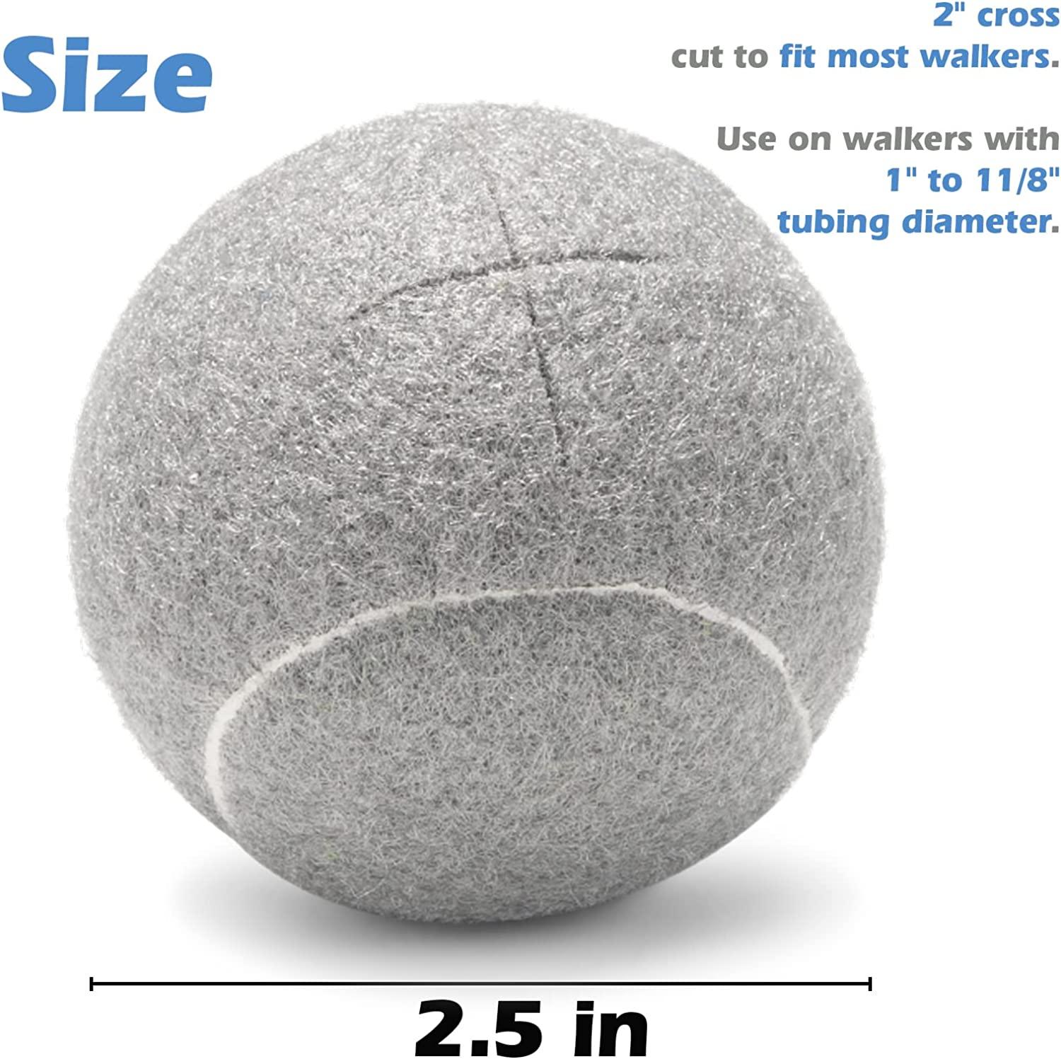 4PCS - Walker Glide Balls Precut Walker Tennis Balls for Furniture Legs ...